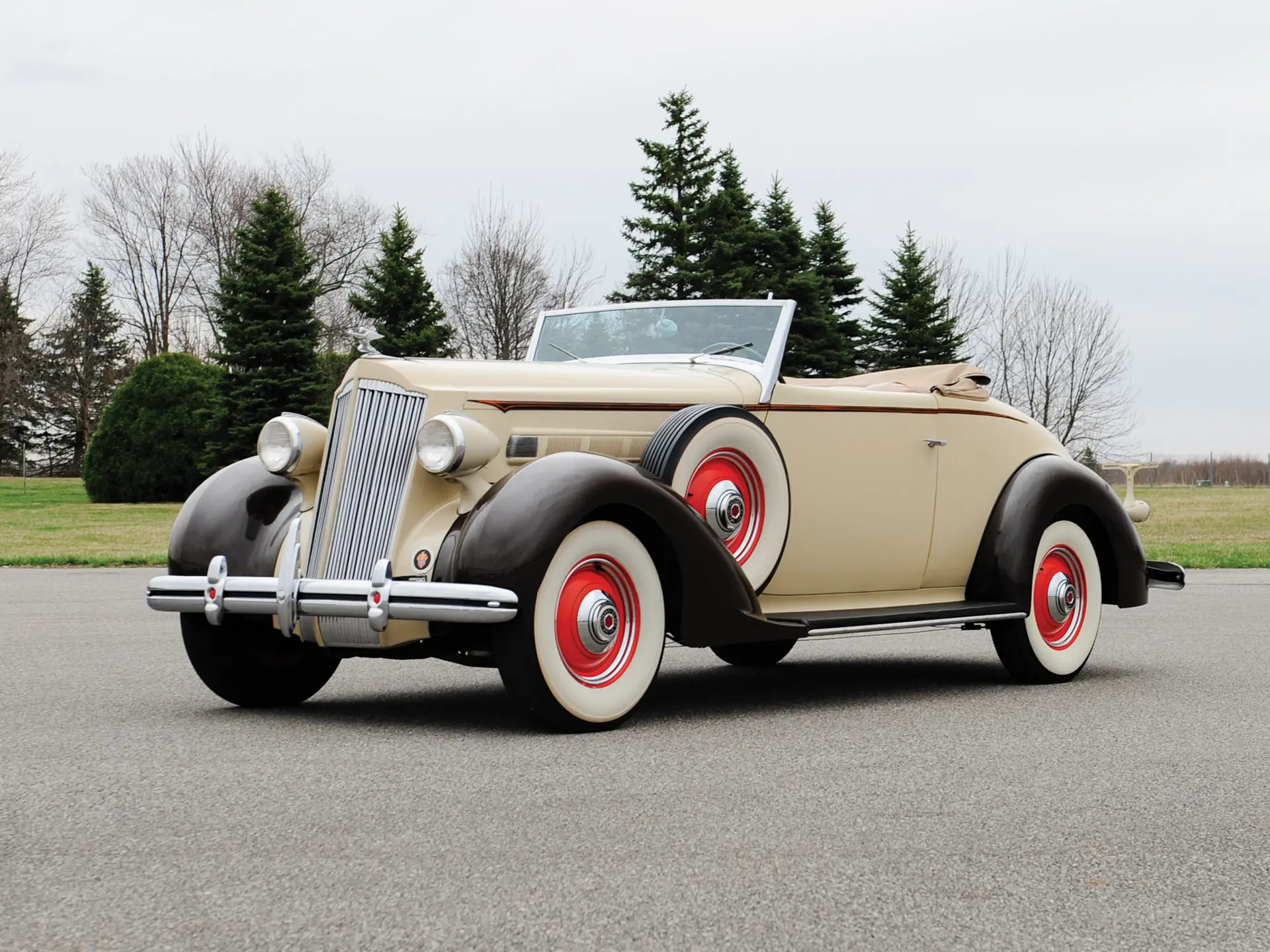 1936 Packard One-Twenty Convertible Coupe | Auburn Spring 2019 | RM ...