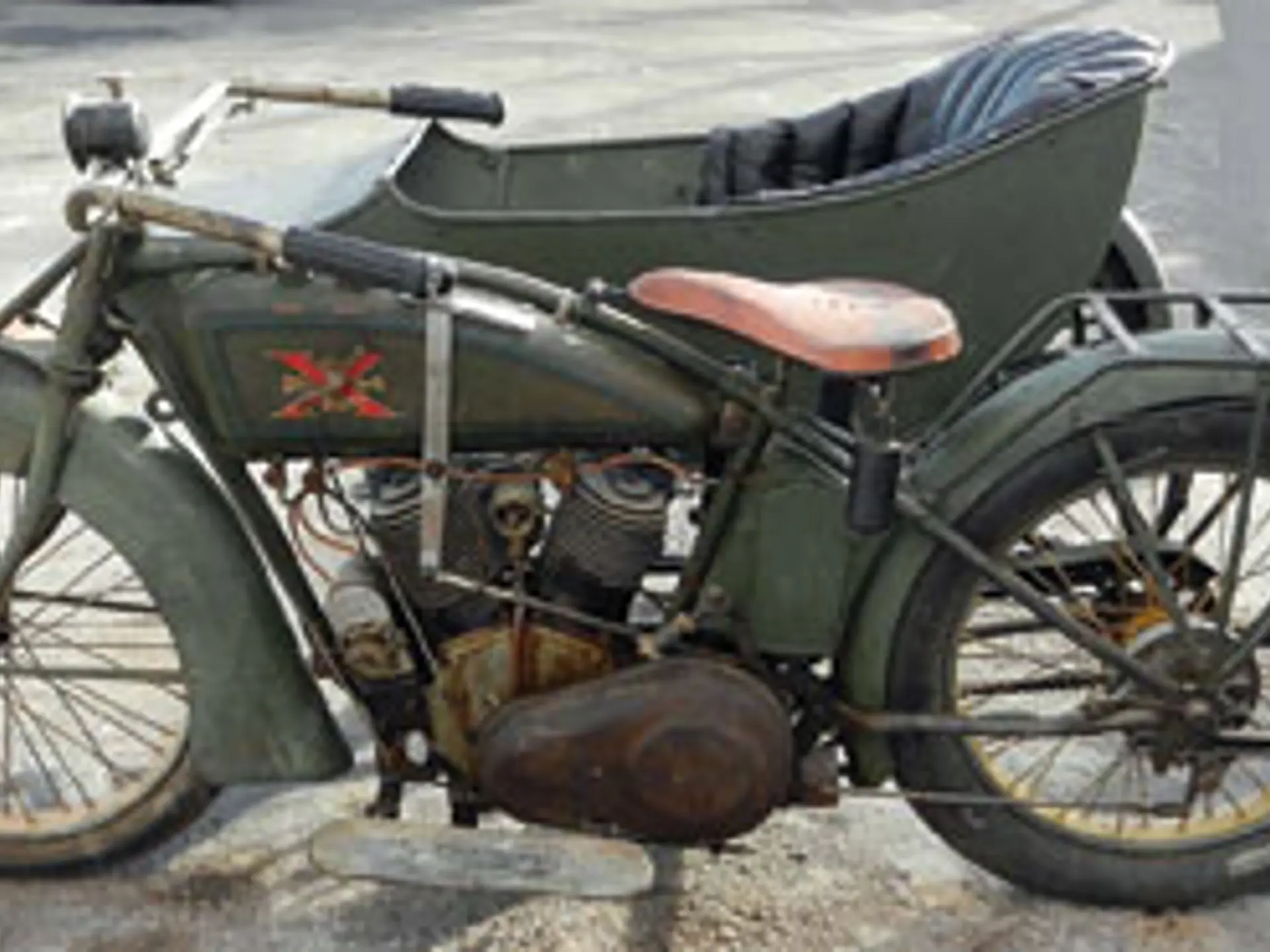 1917 Excelsior V-Twin and Sidecar | Las Vegas Premier Motorcycle ...