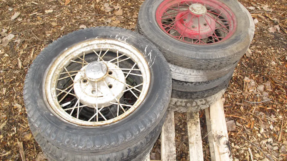 Ford Model A Wheels and Tires | The Lee Roy Hartung Collection | RM ...