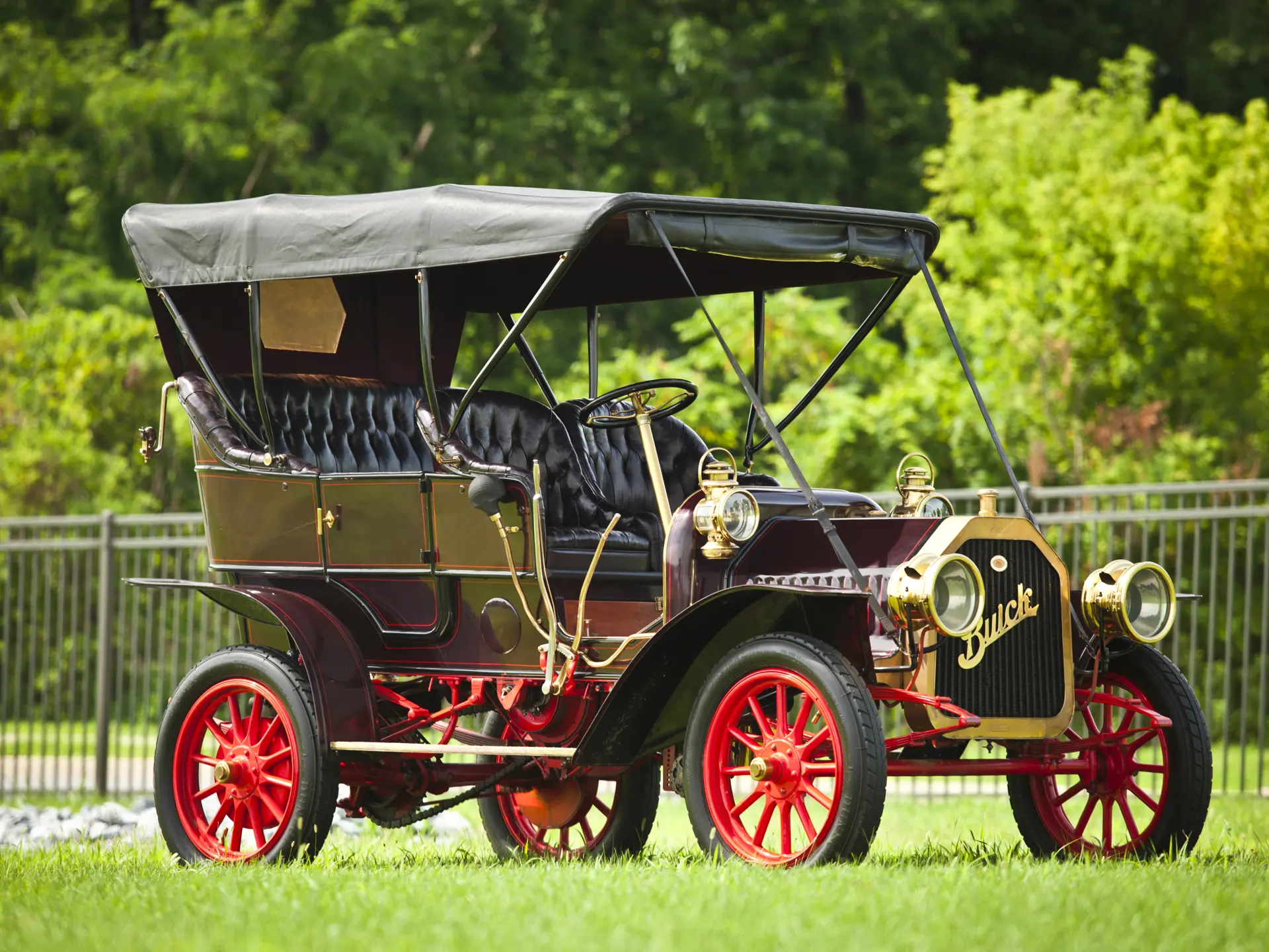 1909 Buick Model F Five-Passenger Phaeton | Hershey 2012 | RM Sotheby's