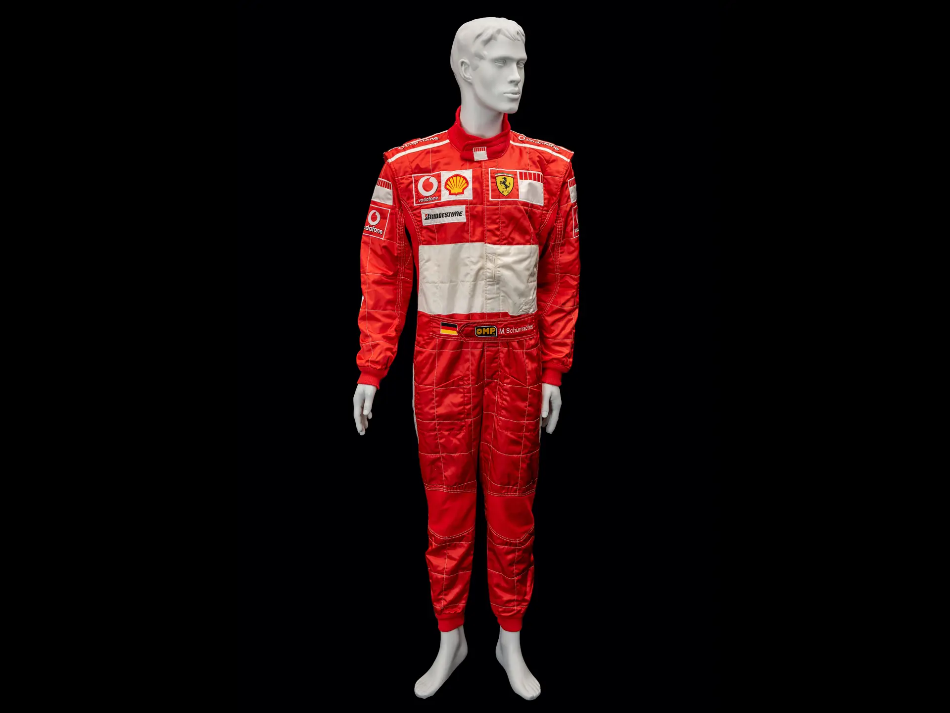 2006 Michael Schumacher Scuderia Ferrari OMP Formula 1 Racing Suit ...