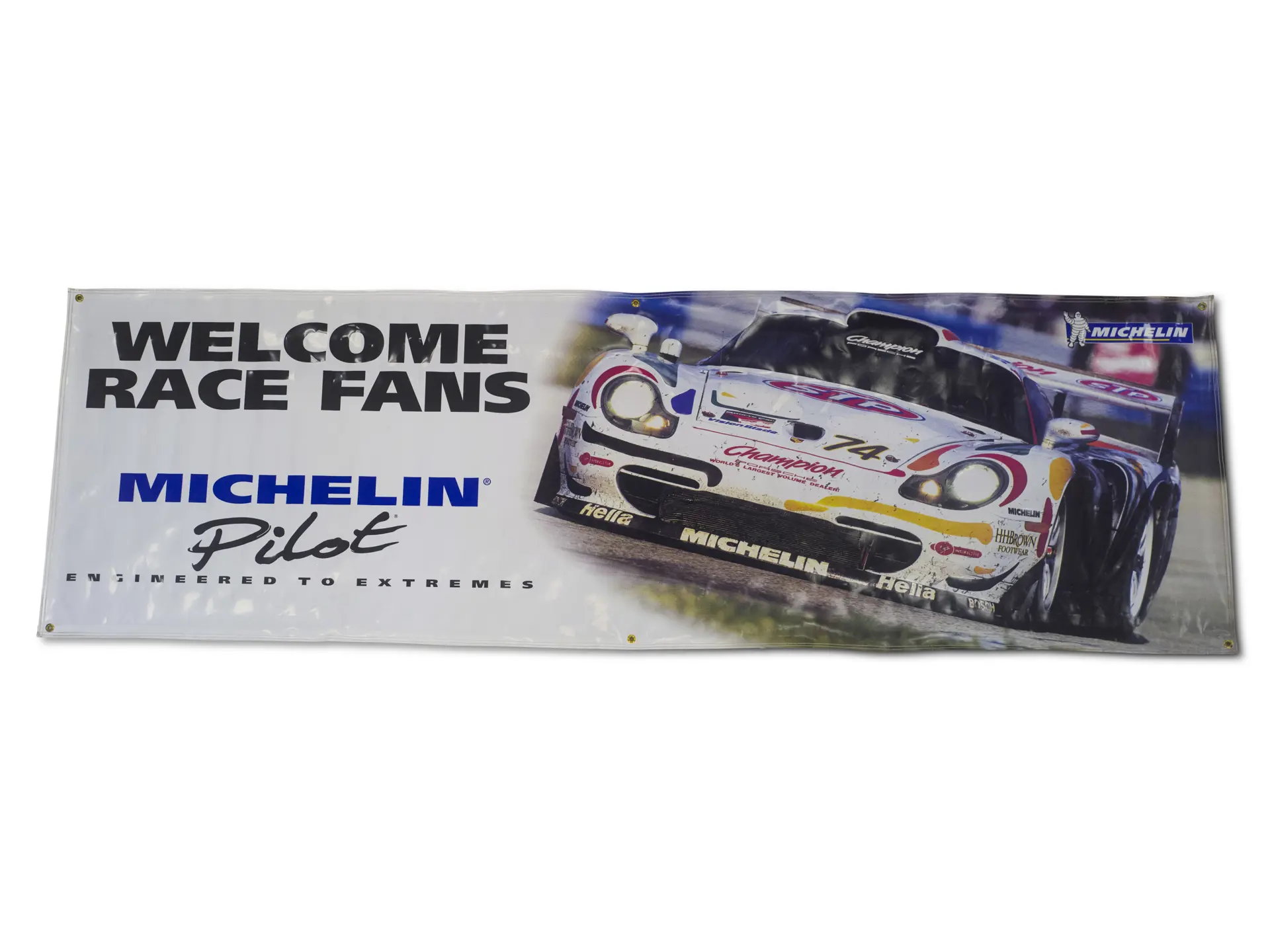Michelin Pilot Race Banner with Porsche GT1 | A Lifetime of Porsche ...