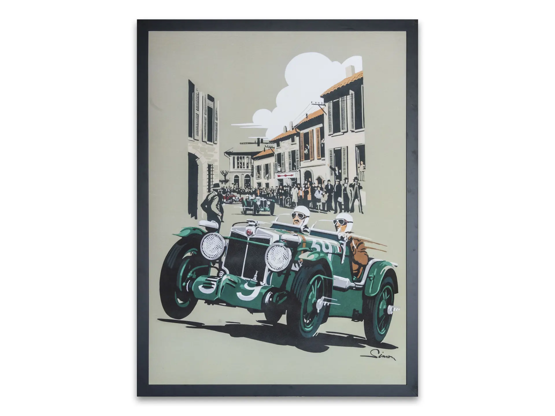 MG Racing Print | Gene Ponder Collection | RM Sotheby's