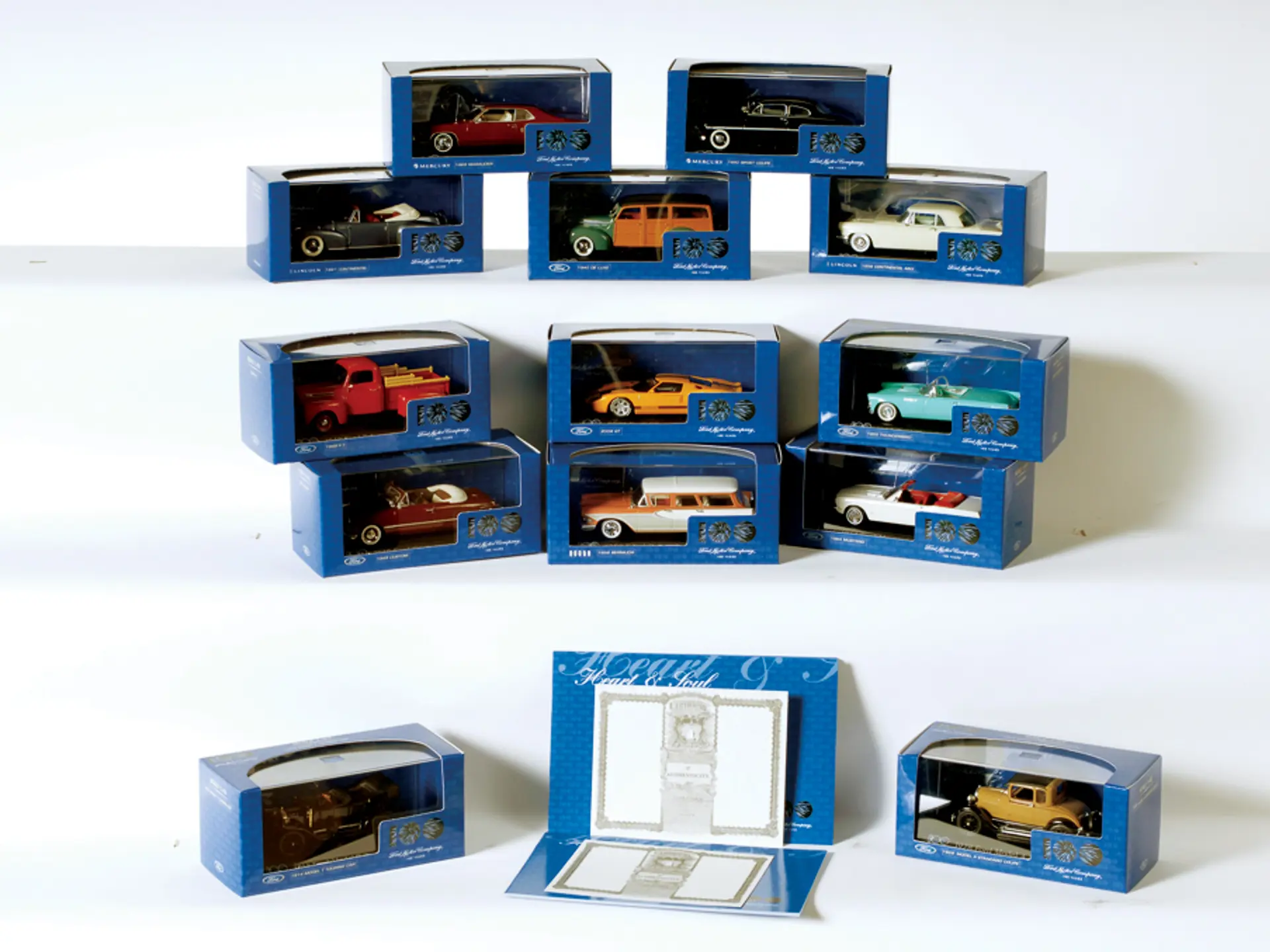 100 Years Ford Motor Company Die-Cast Model Car Set | Jerry Capizzi's ...