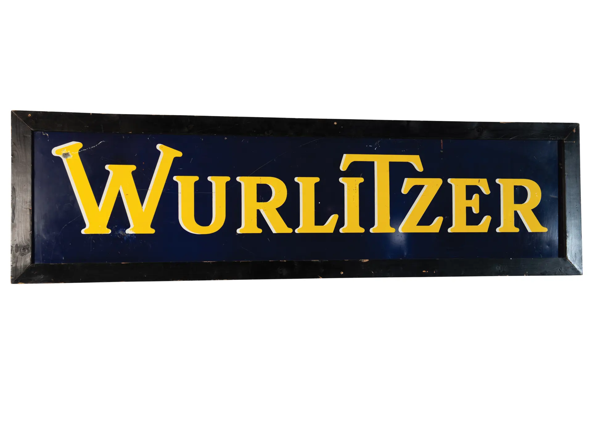 Wurlitzer Tin Sign, Framed | The Dingman Collection | RM Sotheby's