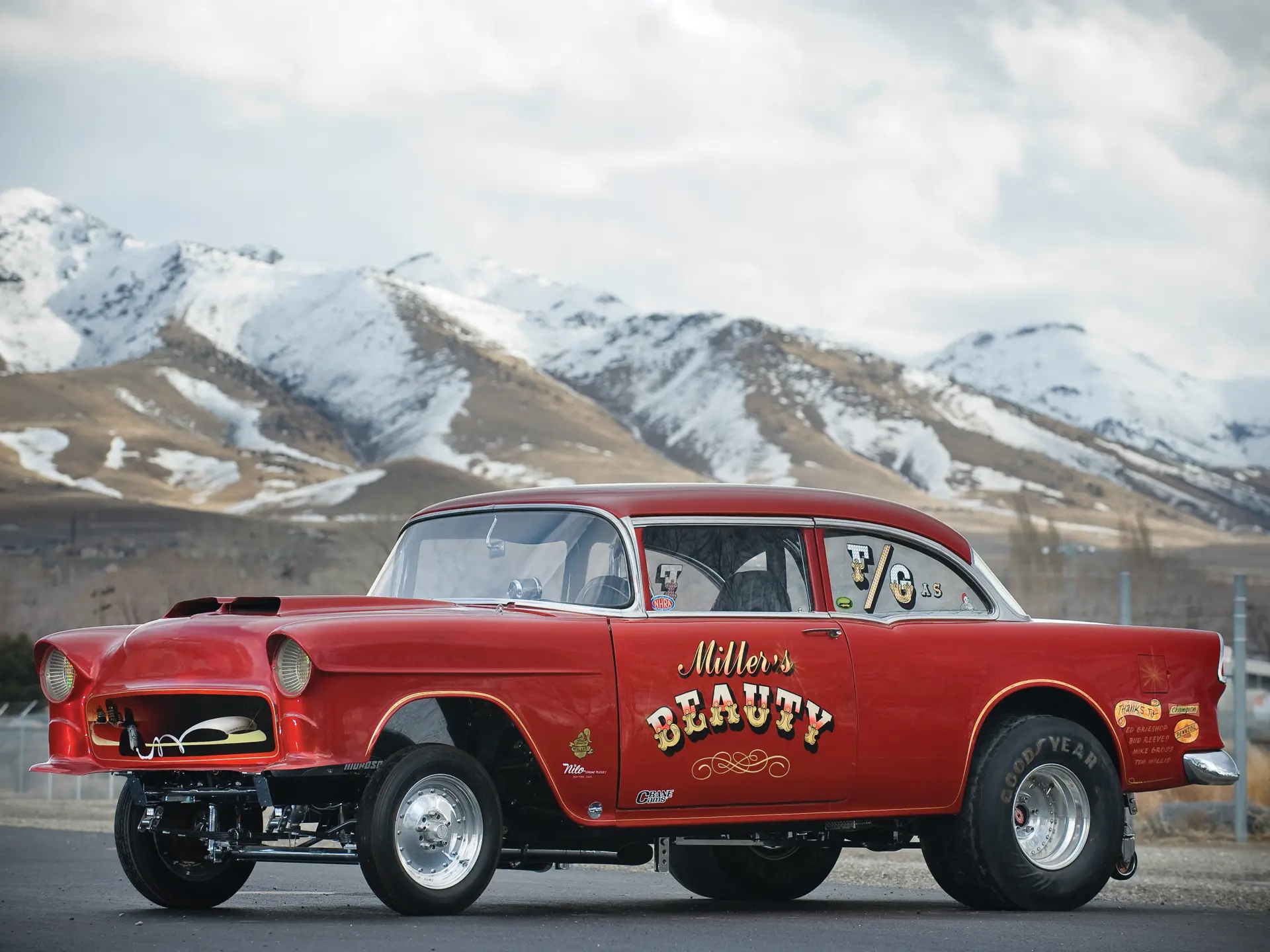 1955 Chevrolet "Miller's Beauty" F/Gas Drag Racing Car | Icons of Speed ...