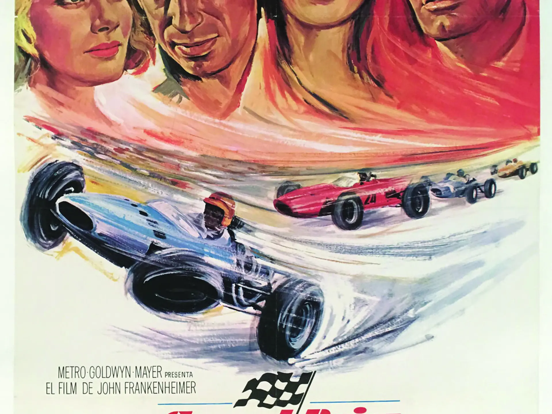 Grand Prix Movie Poster, Spanish Edition | Santa Monica 2017 | RM Sotheby's