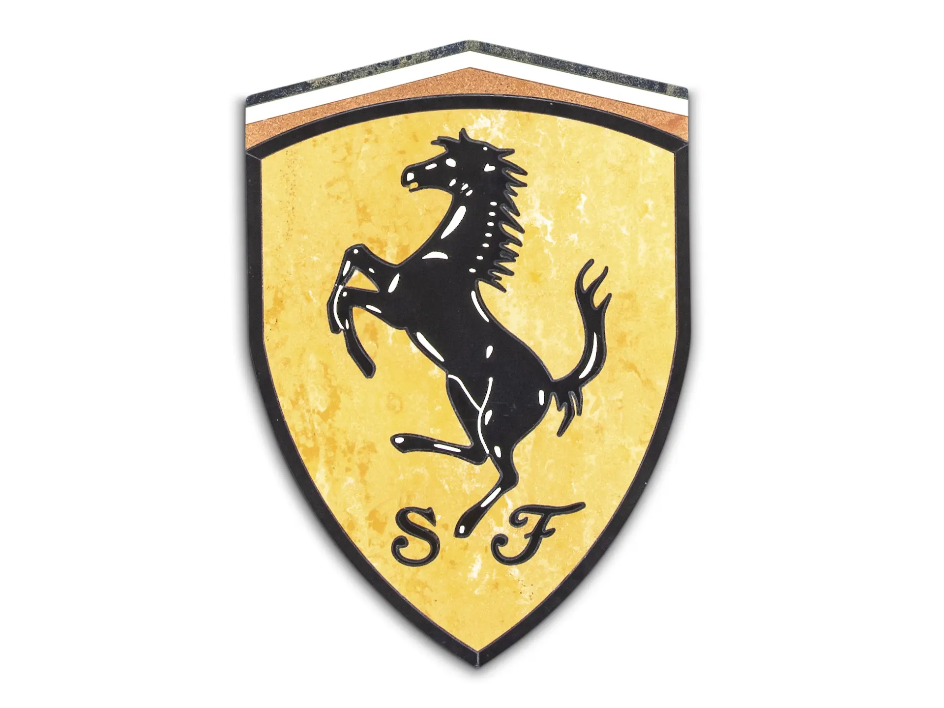 Scuderia Ferrari Granite Shield | The Cohen Collection | RM Sotheby's