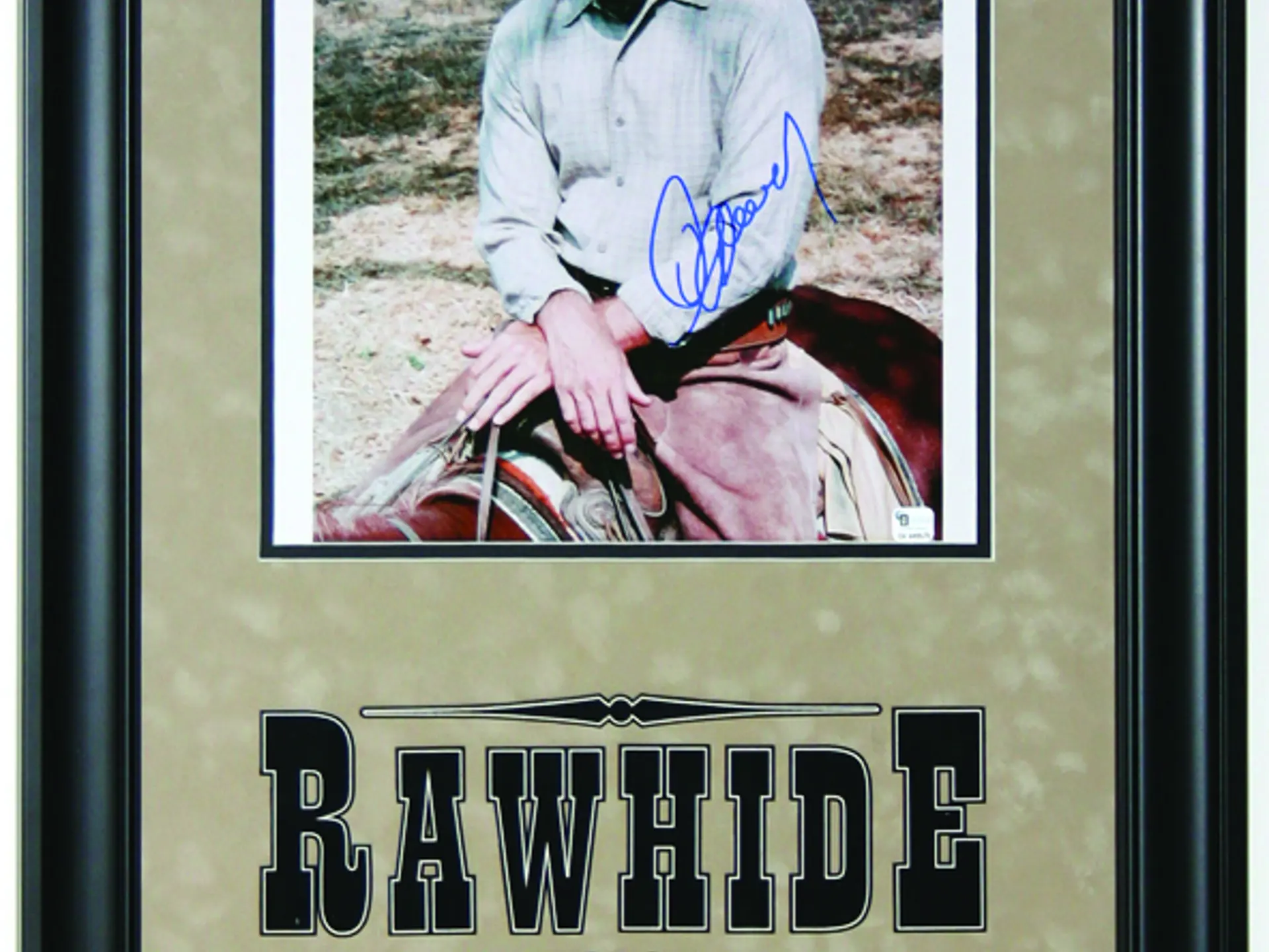 Autographed Rawhide Movie Poster | Auburn Fall 2010 | RM Sotheby's