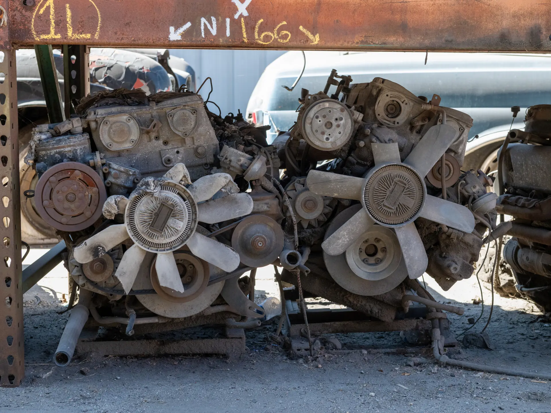 Two Mercedes-Benz M110 Engines | The Junkyard: Online | RM Sotheby's