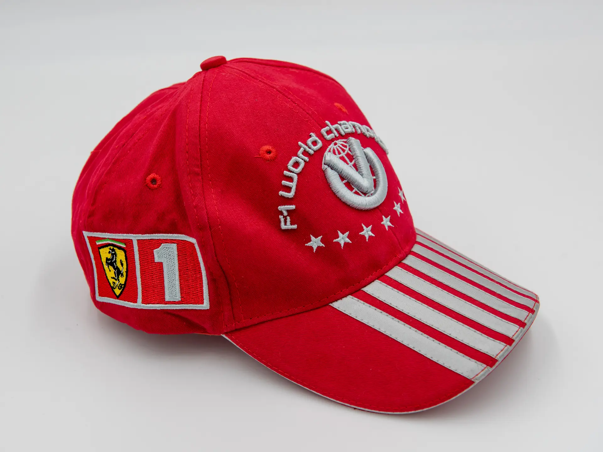 2004 Michael Schumacher Commemorative Seven-Time World Champion Cap ...