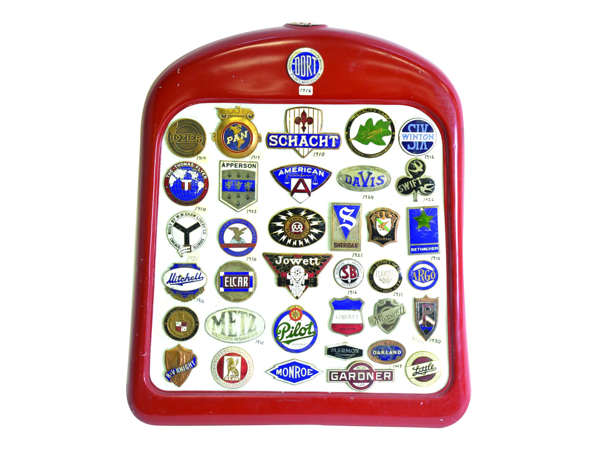 A rare various automobile badge collection. | Auburn Fall 2016 | RM ...