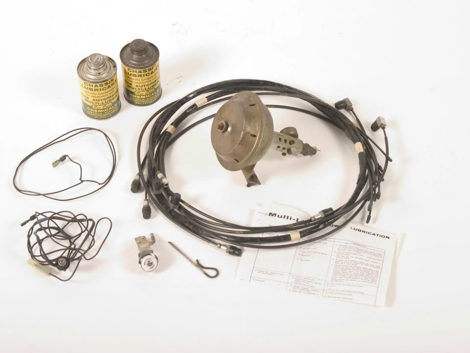 1957-58 Mercury NOS Accessory Power Chassis Lubricator Kit | Jerry ...