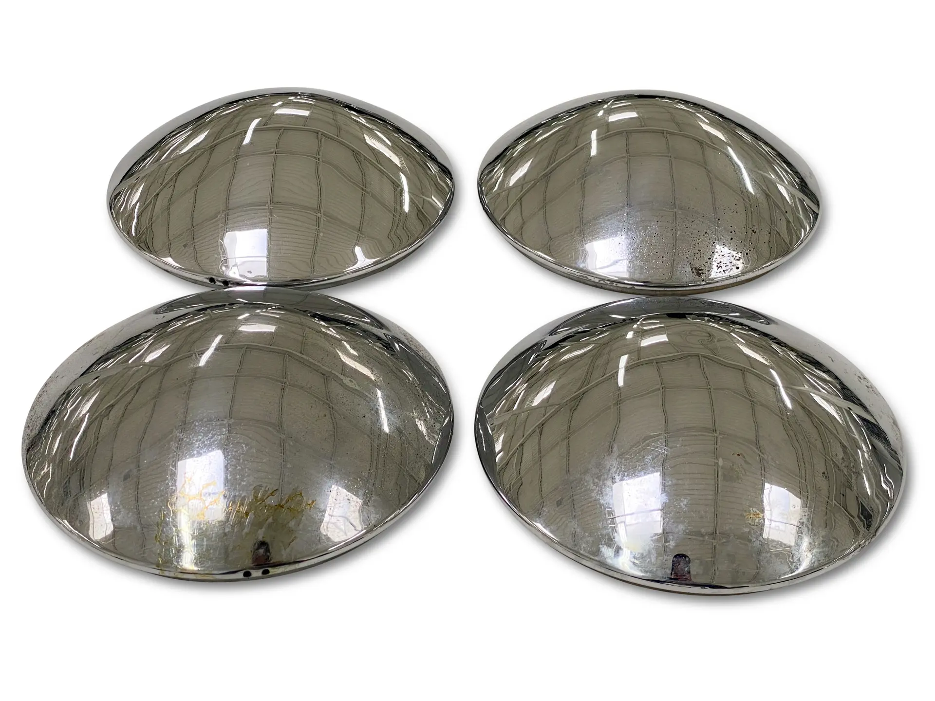 Four Chrome Hub Caps | The White Collection | Online | RM Sotheby's