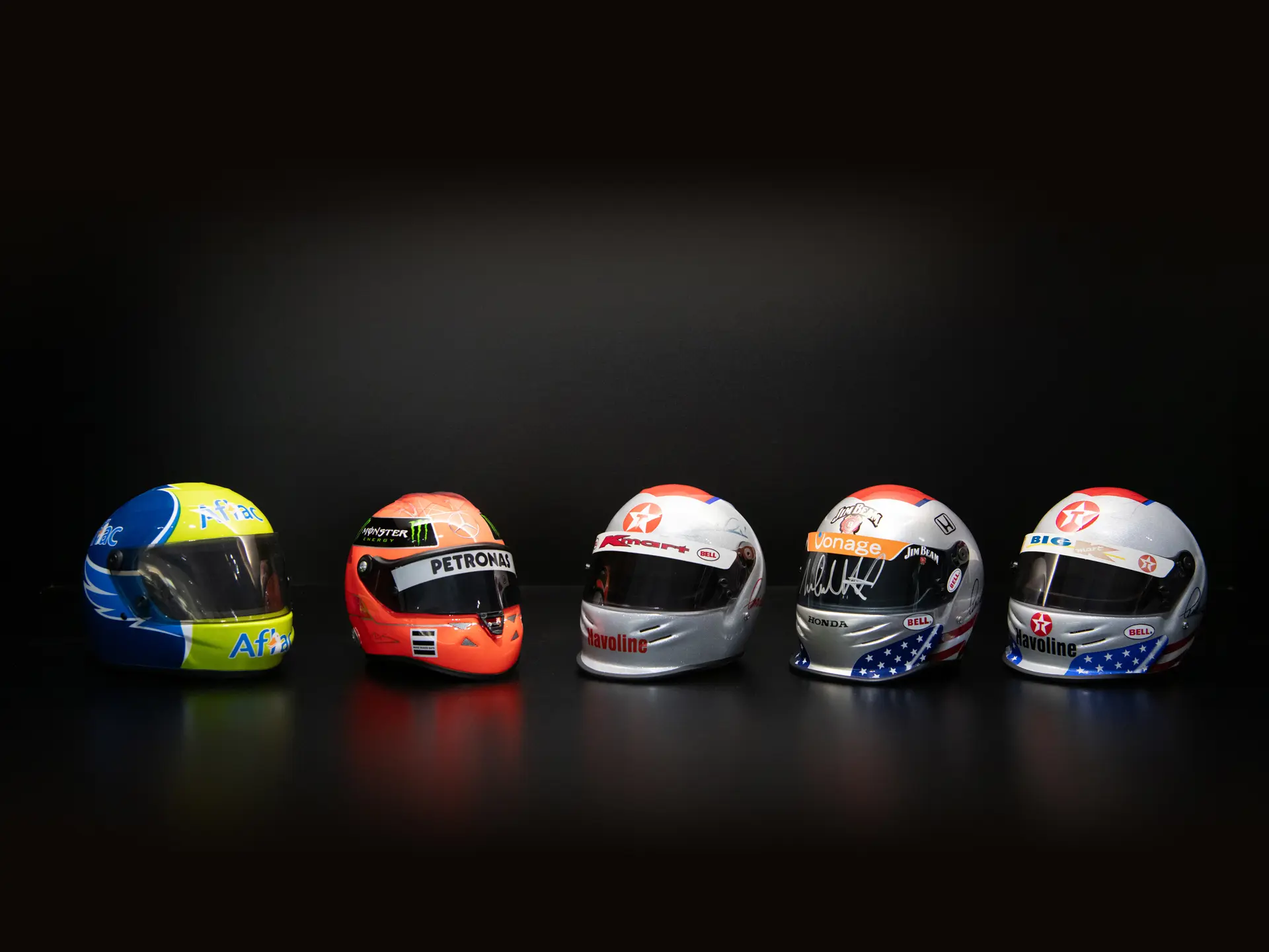 Autographed Miniature Racing Helmets | Dare to Dream | Online | RM ...