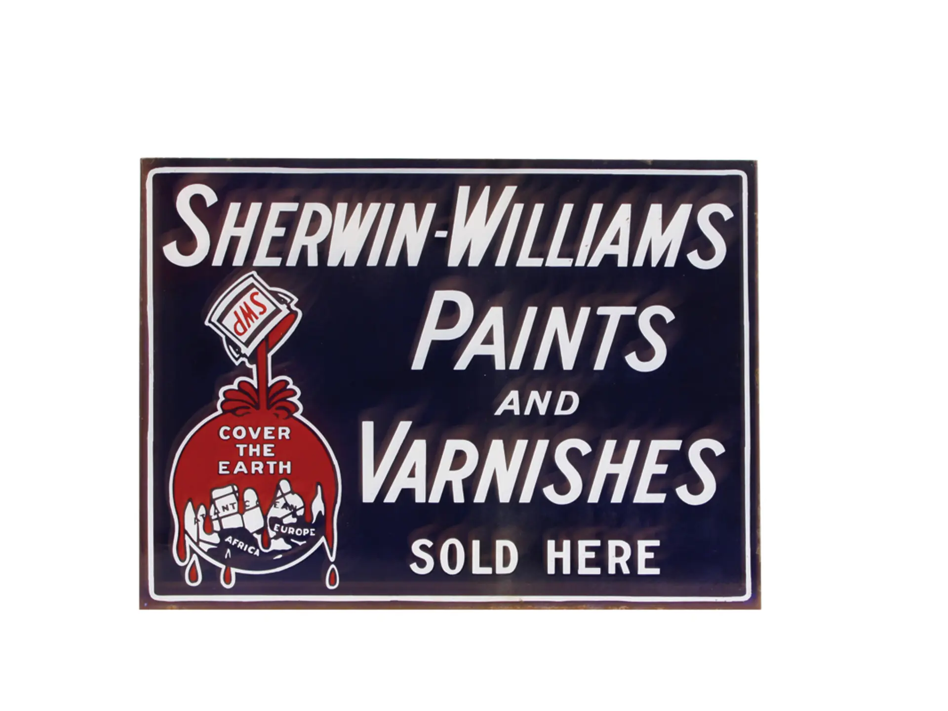 SHERWIN-WILLIAMS PAINT SIGN | Private Collection of Tom & Marlene ...