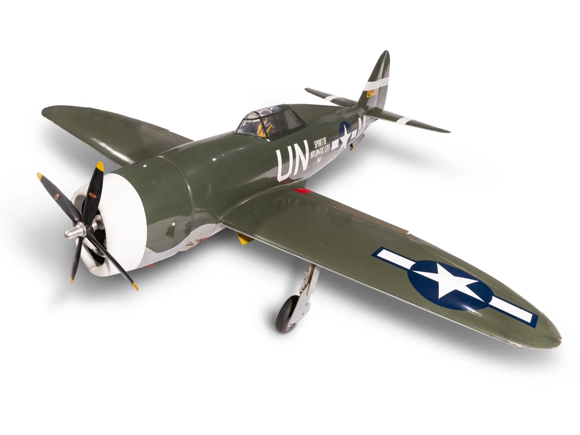 USAAF North American Republic P-47 Thunderbolt Model Airplane | Hershey ...