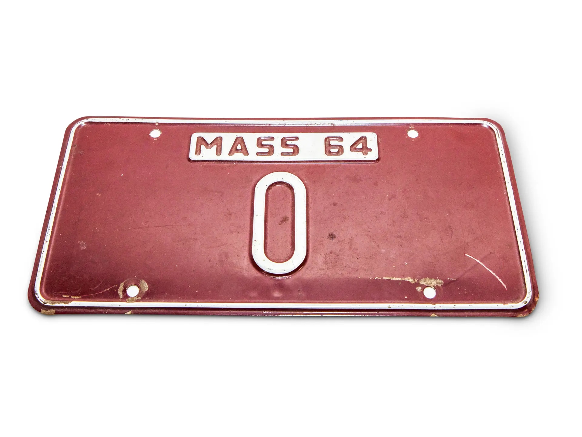"0" Official Massachusetts License Plate, 1964 | A Lifetime of Porsche ...