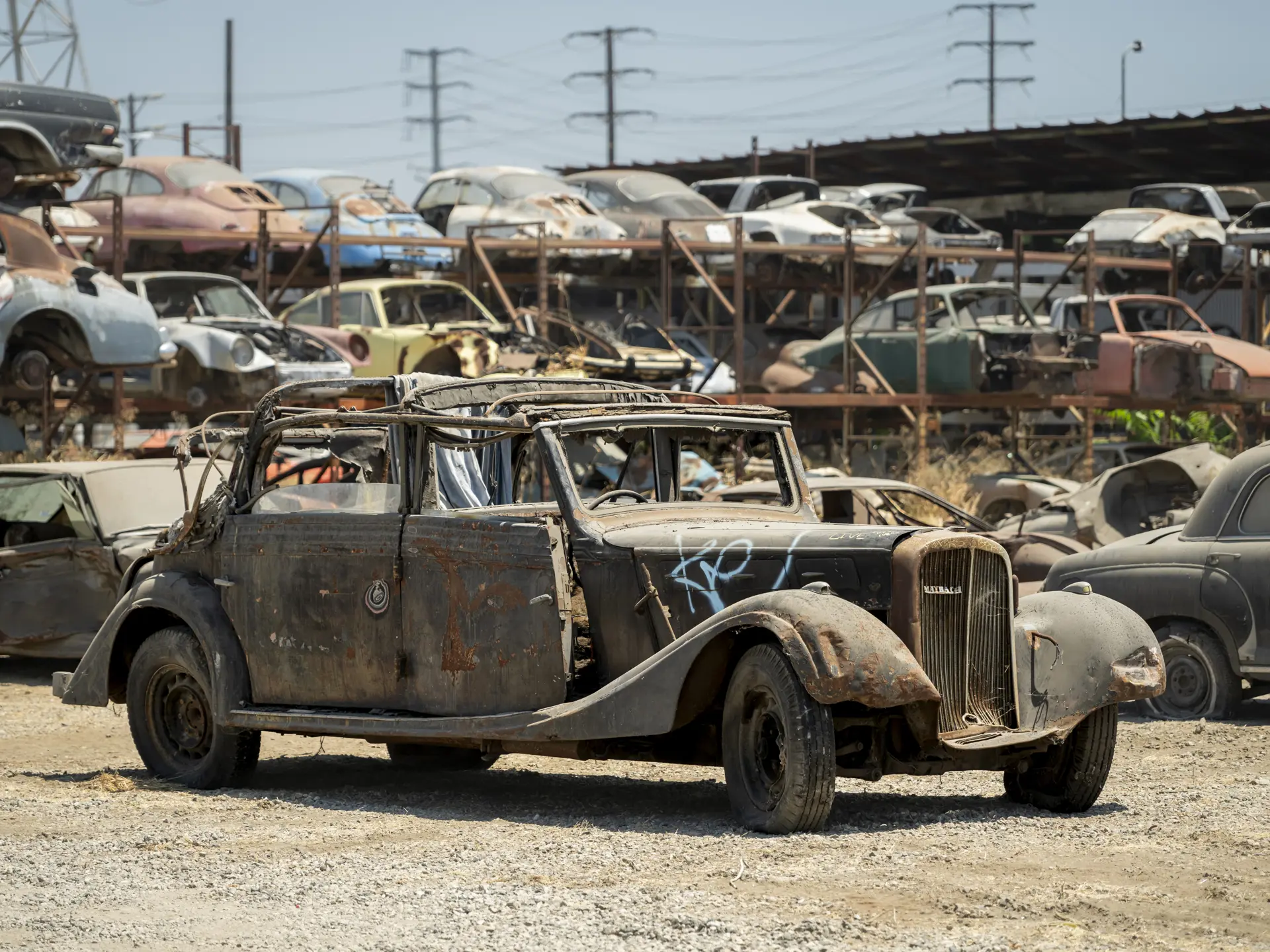 1936 Maybach SW38 Cabriolet by Spohn | The Junkyard: The Rudi Klein ...