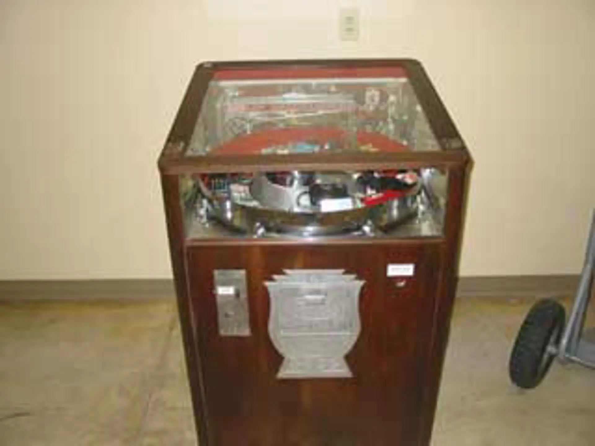 Vintage Rotary toy vending machine. One of a kind! Made by the Exhibit ...