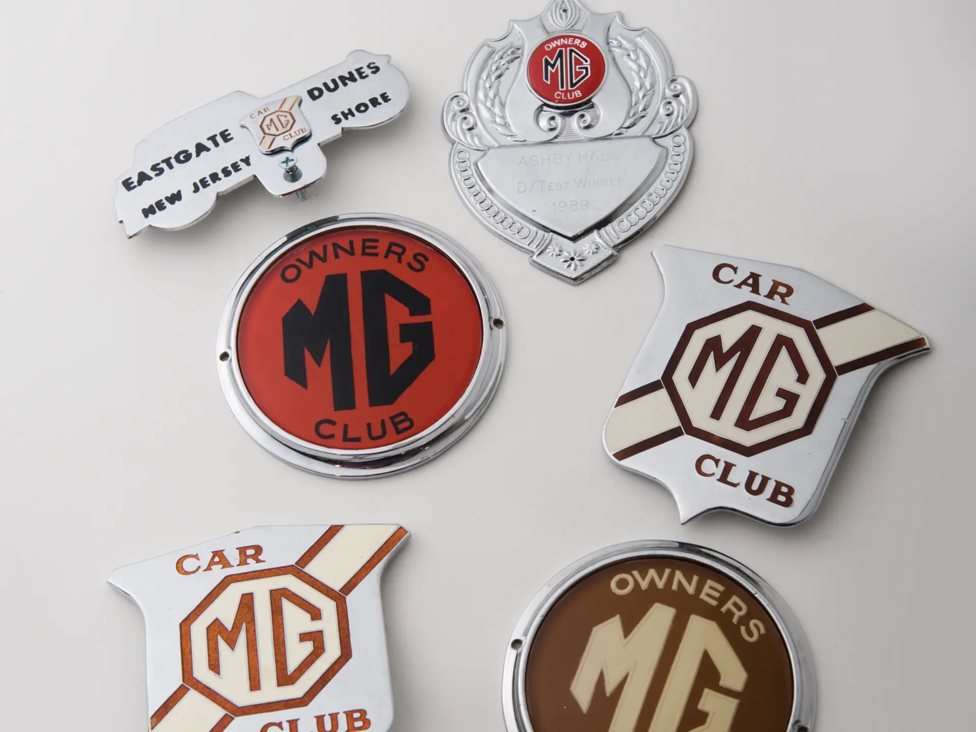 MG Owners Club Badges (6) | Vintage Motor Cars of Hershey 2010 | RM ...