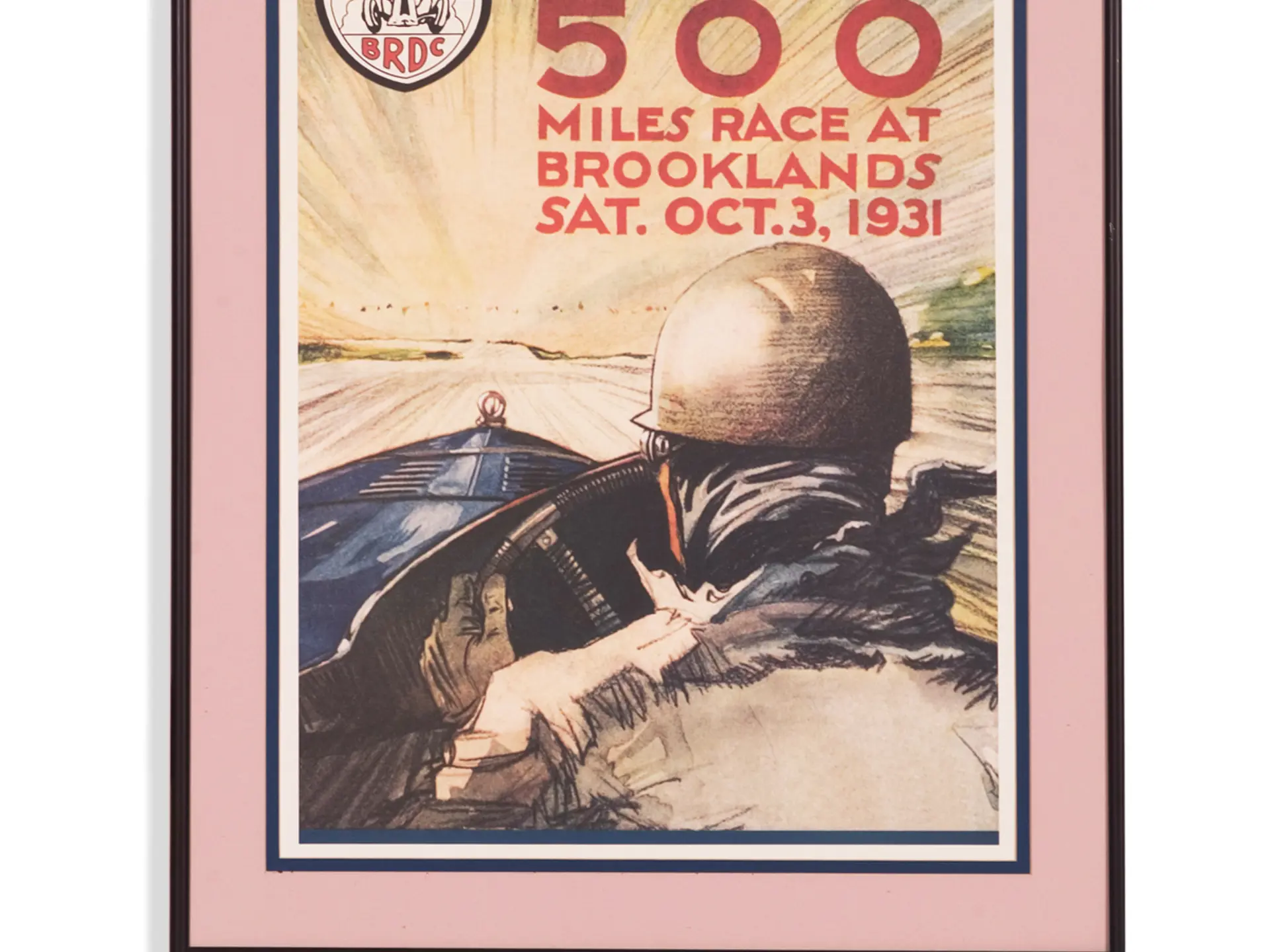 FRAMED BRITISH RACING POSTERS | The Ponder Collection | RM Sotheby's