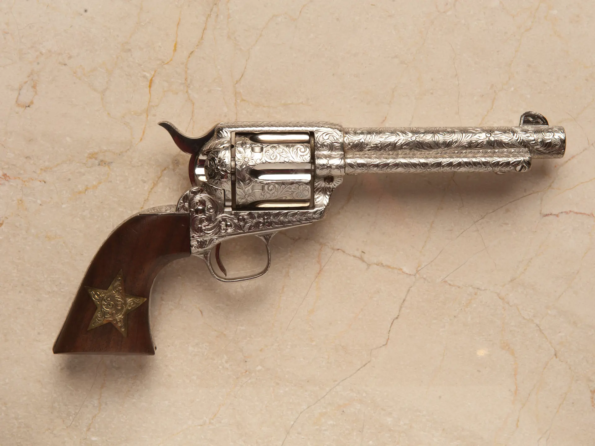 Colt Single Action Engraved Army Revolver | The Milhous Collection | RM ...