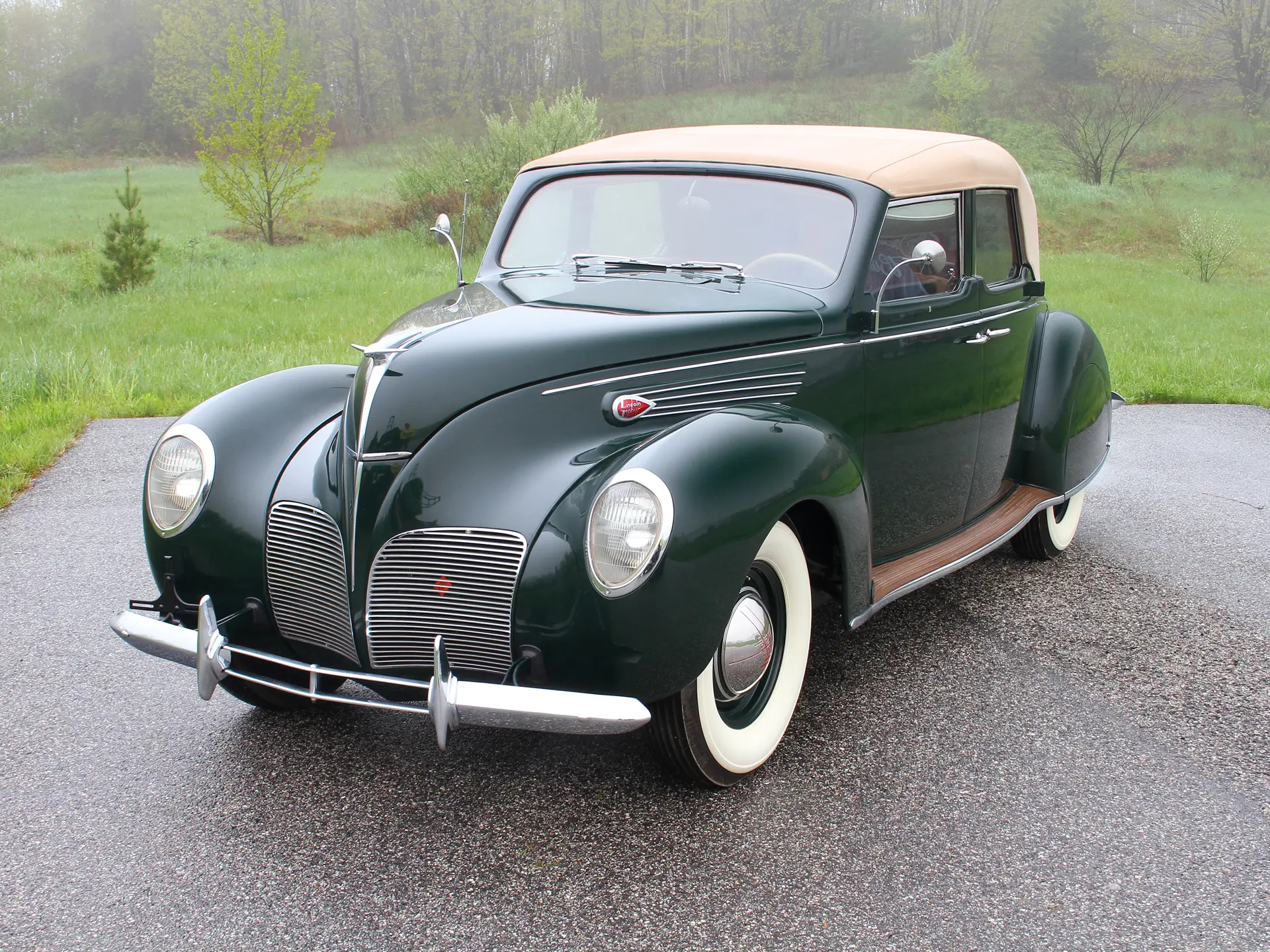 1938 Lincoln-Zephyr Convertible Sedan | Amelia Island 2012 | RM Sotheby's