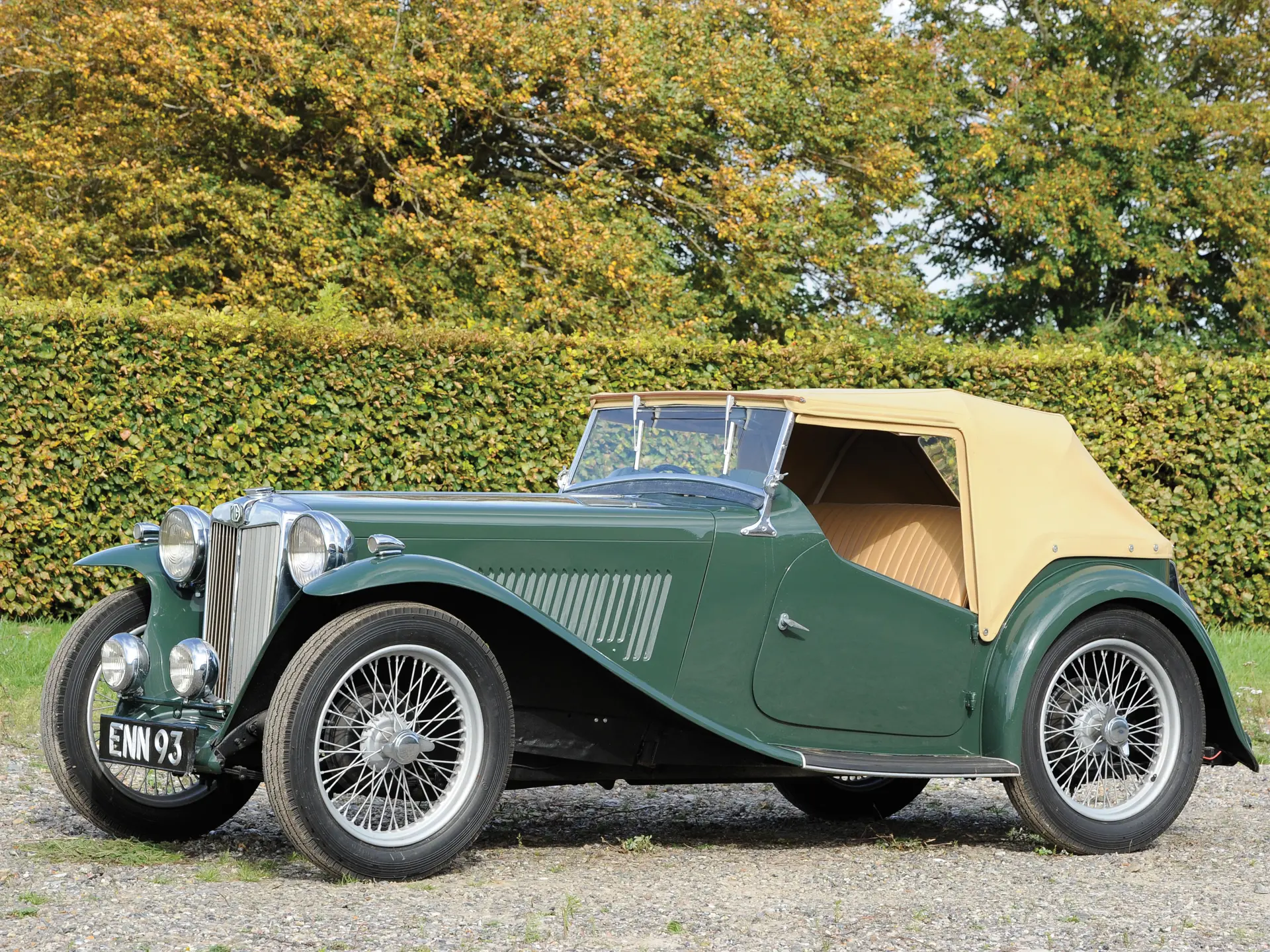 1938 MG TA Roadster | Aalholm Automobile Collection | RM Sotheby's