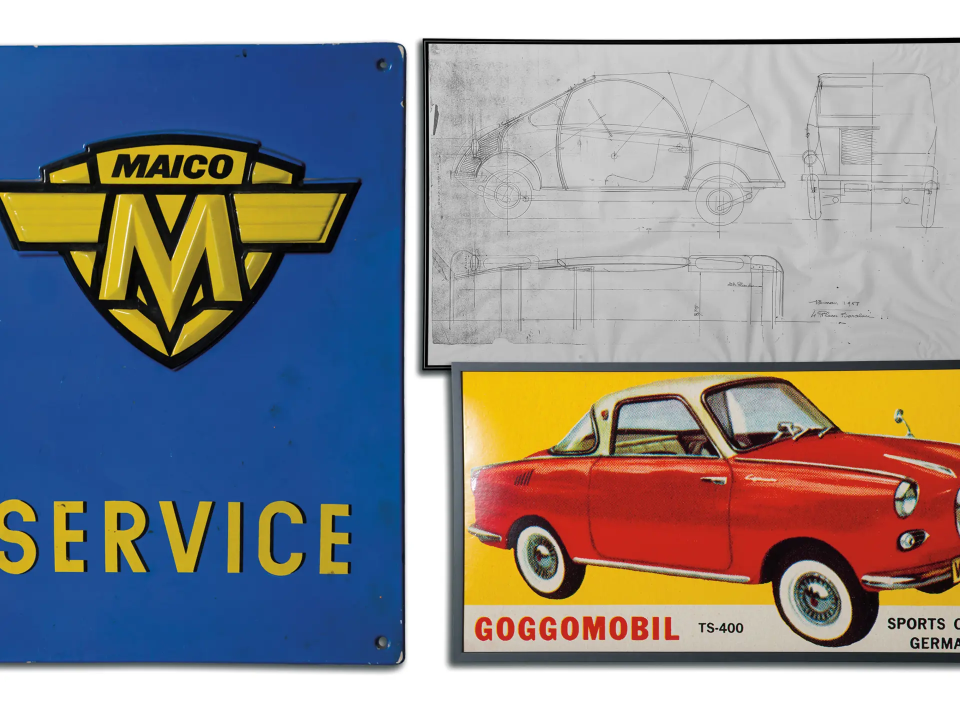 Assortment of Microcar Period Images, Ads, and Signs | The Bruce Weiner ...