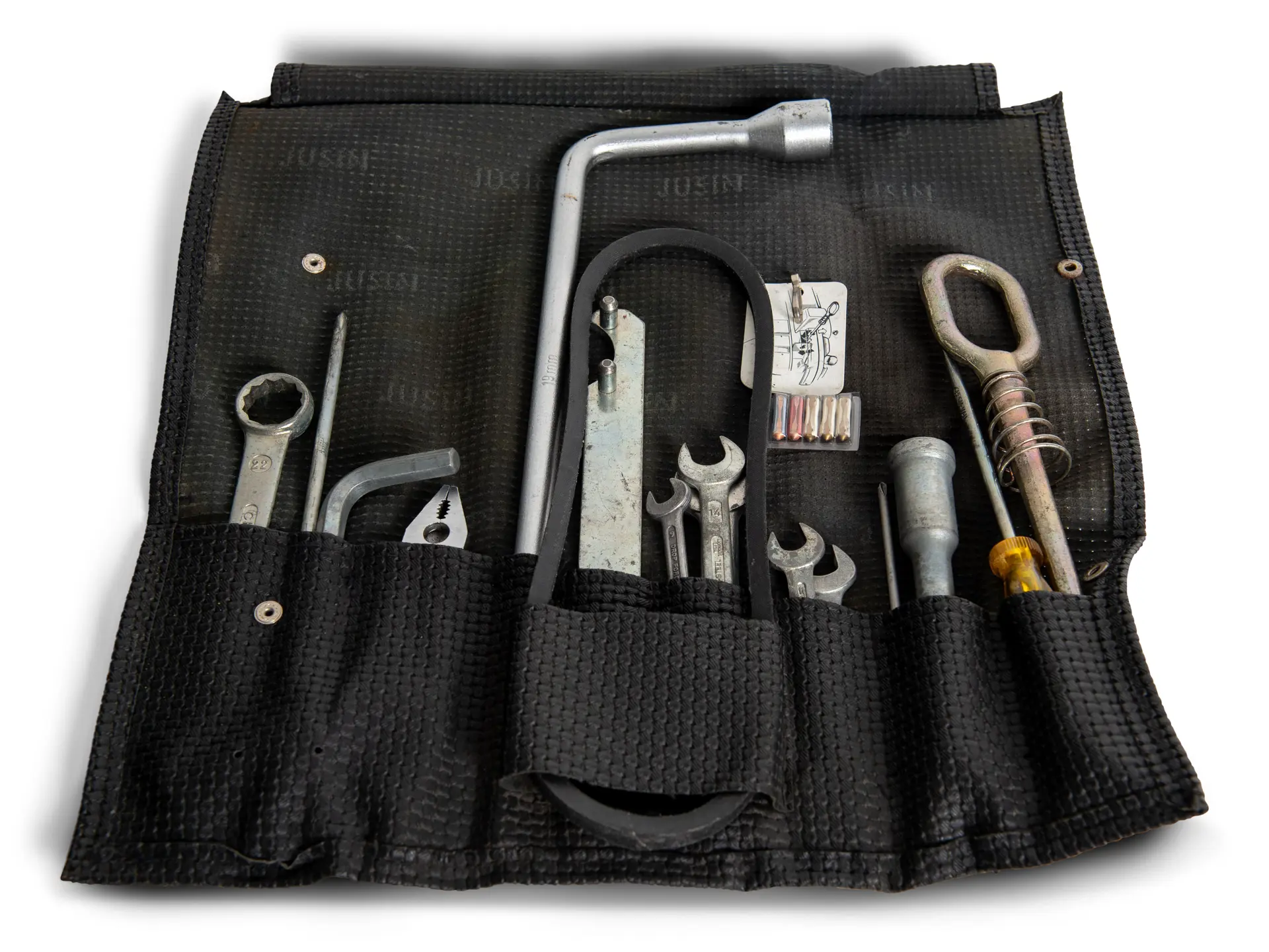 Porsche 911 Tool Kit, Woven Black Vinyl | The White Collection | RM ...