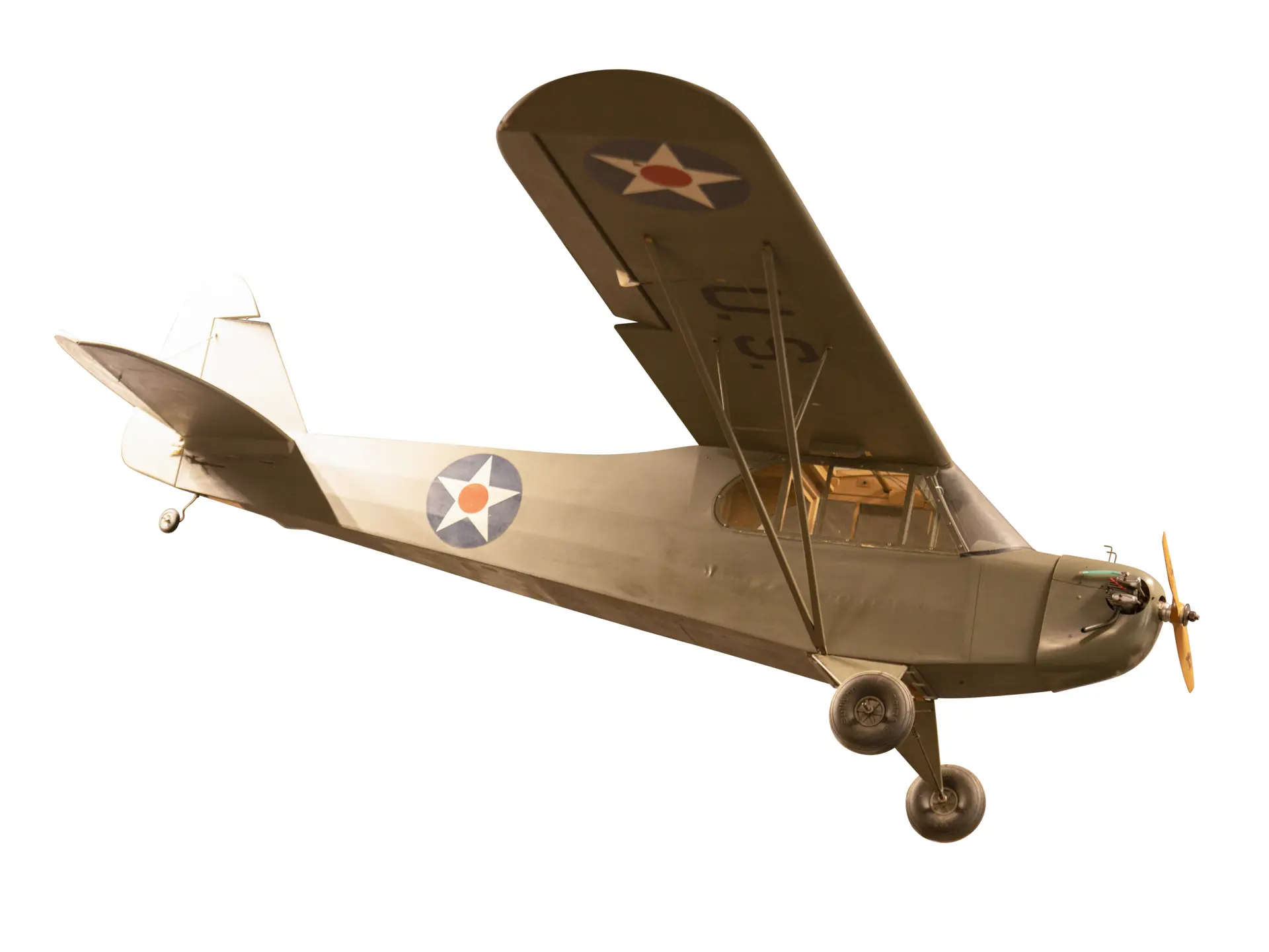 USAAF Piper J-3 Cub Model Airplane | Gene Ponder Collection | RM Sotheby's