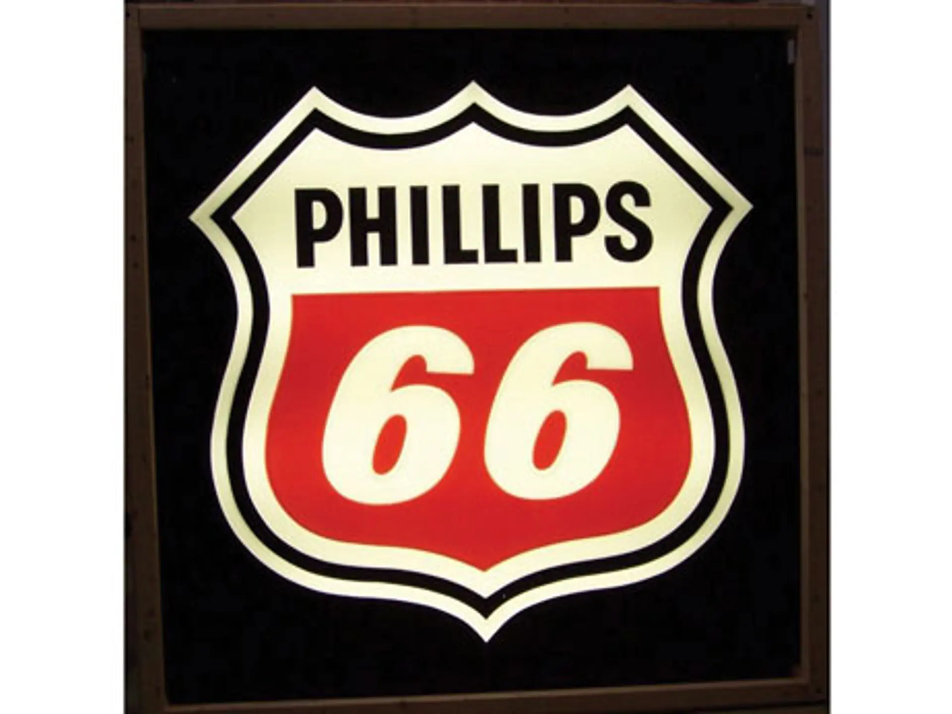 Original Phillips 66 light up sign (48"x48") | Auburn Fall 2013 | RM ...