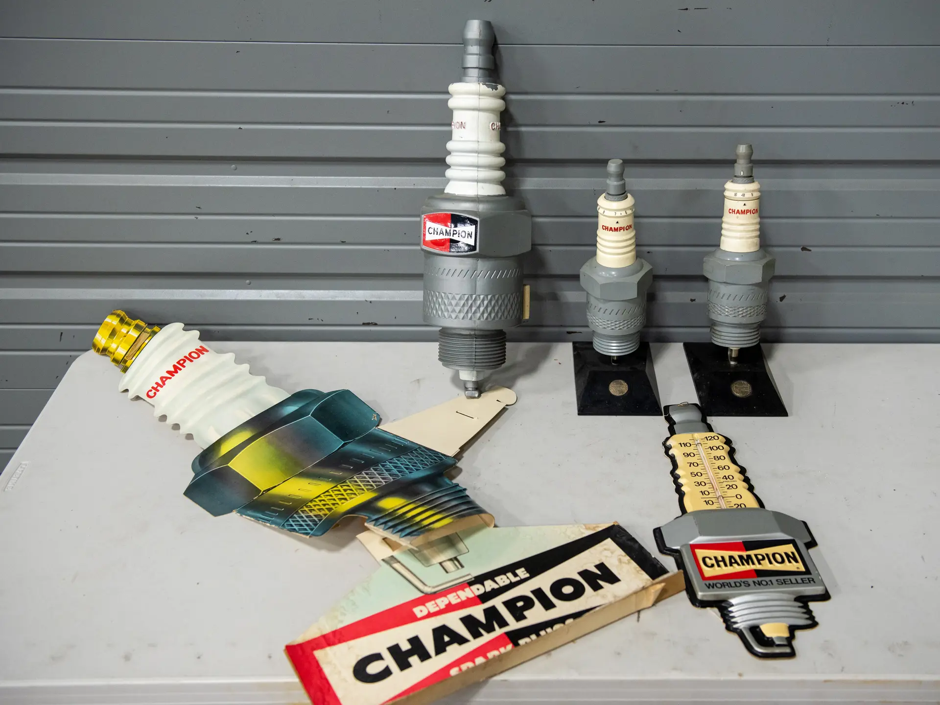 Champion Spark Plug Displays | Auburn Fall 2021 | RM Sotheby's