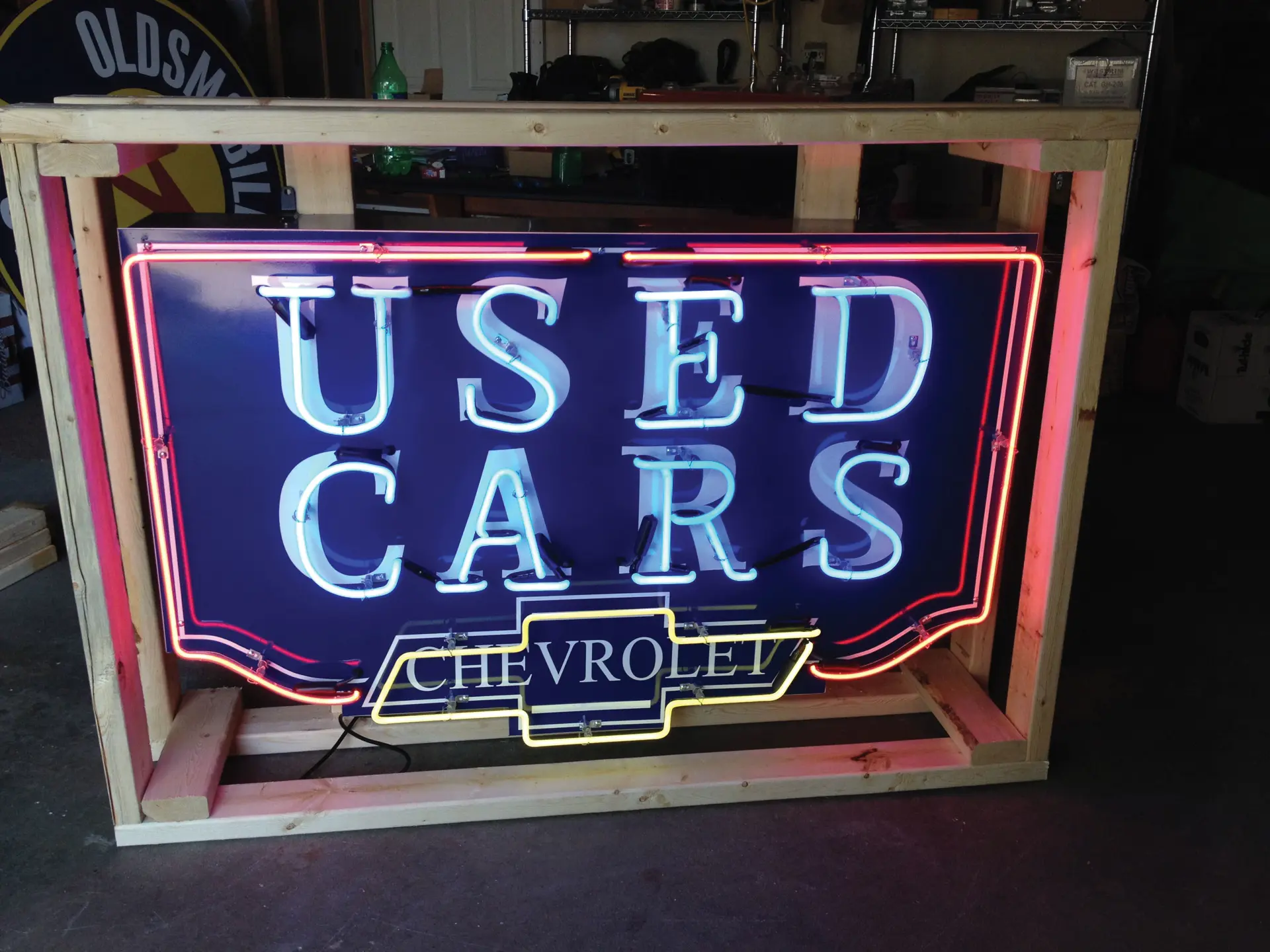 Chevy Used Cars Neon Sign, 48in, brand new, SSTN | Fort Lauderdale 2015 ...