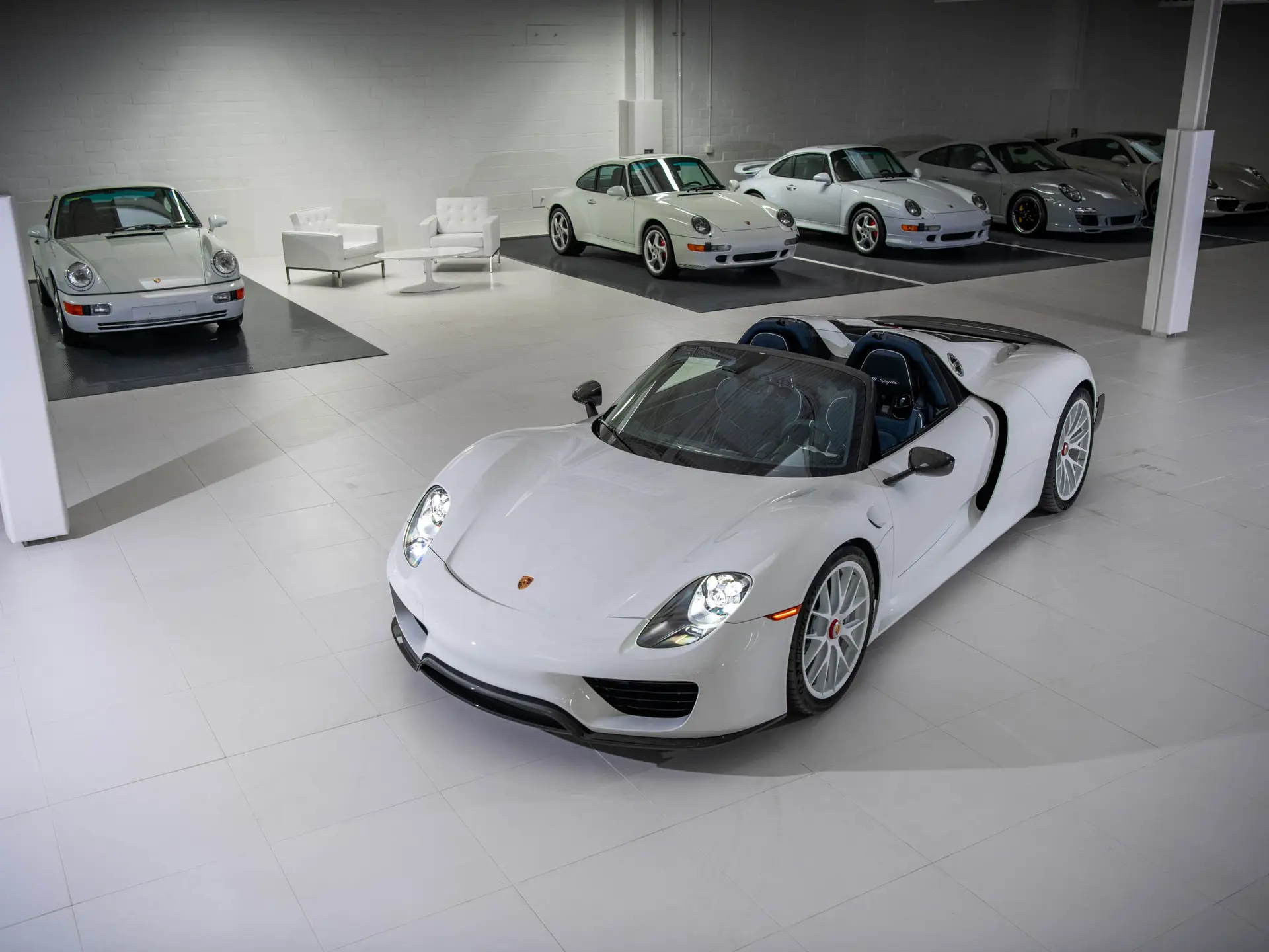 2015 Porsche 918 'Weissach' Spyder | The White Collection | RM Sotheby's