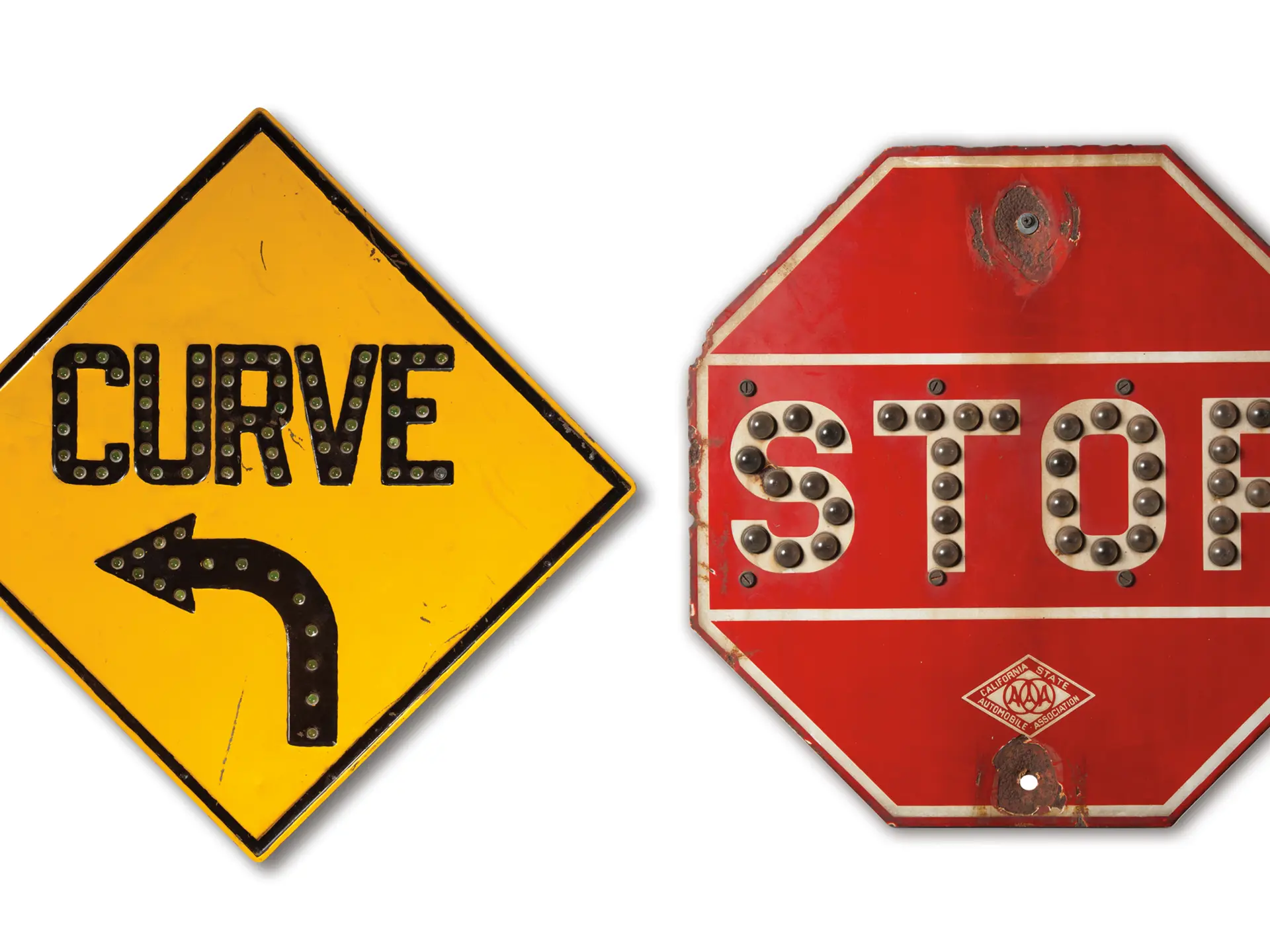 Two Traffic Signs | The Dingman Collection 2012 | RM Sotheby's
