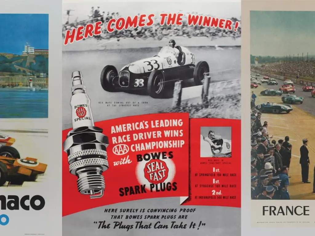 The Art of Competition: Motor Racing Immortalized through Vintage ...