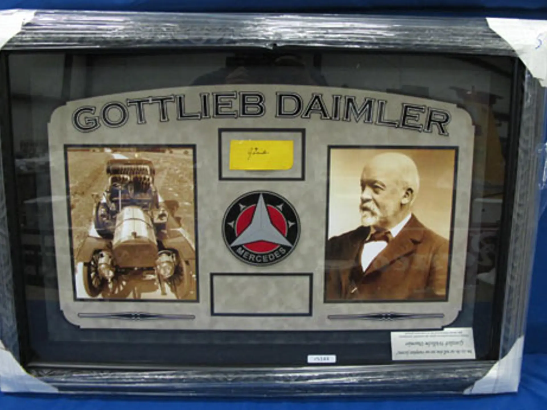 Mercedes Gottlieb Daimler Framed Print | Auburn Fall 2012 | RM Sotheby's