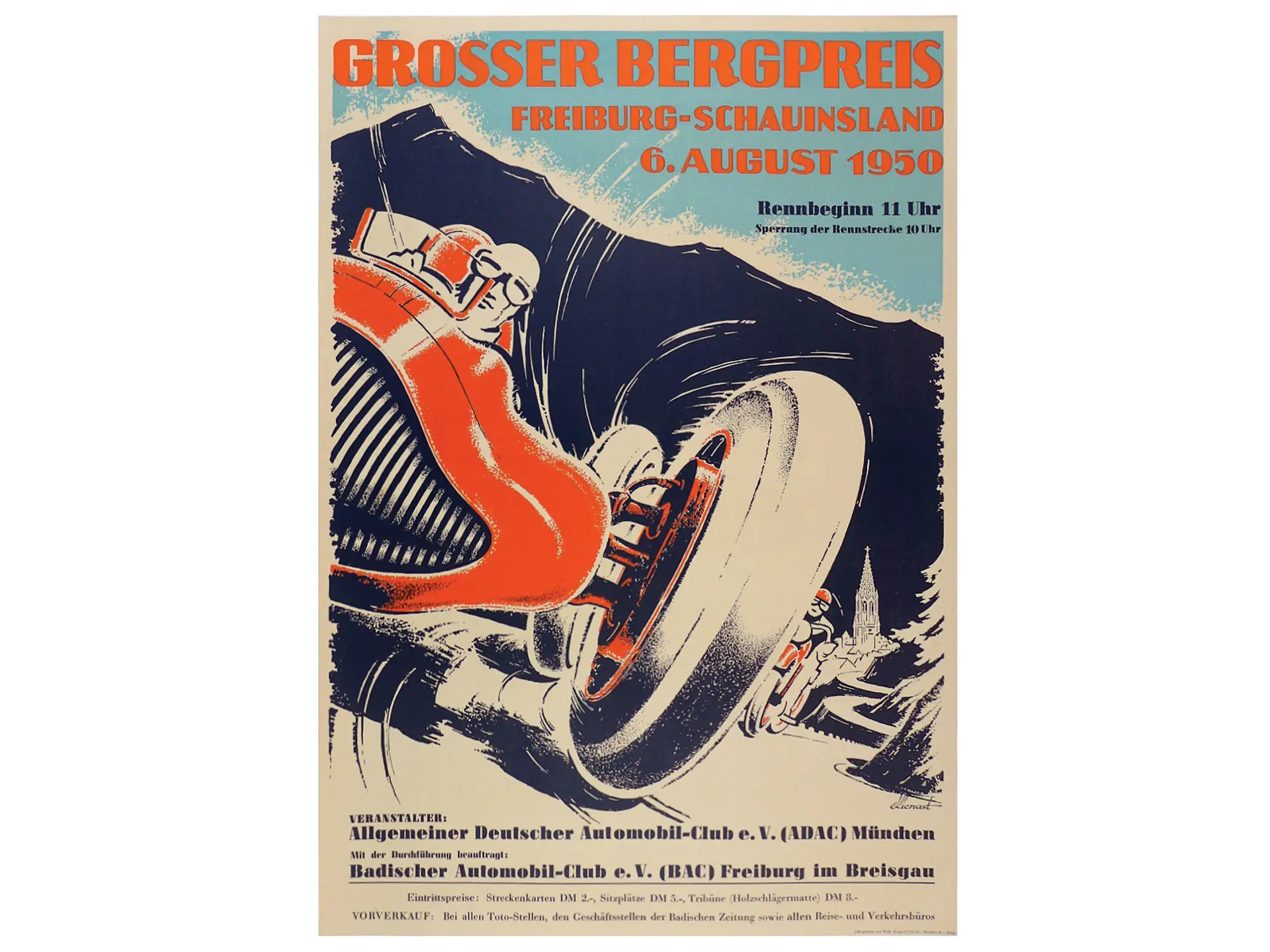 Grosser Bergpreis, Freiburg-Schauinsland, 1950 | Original Racing ...