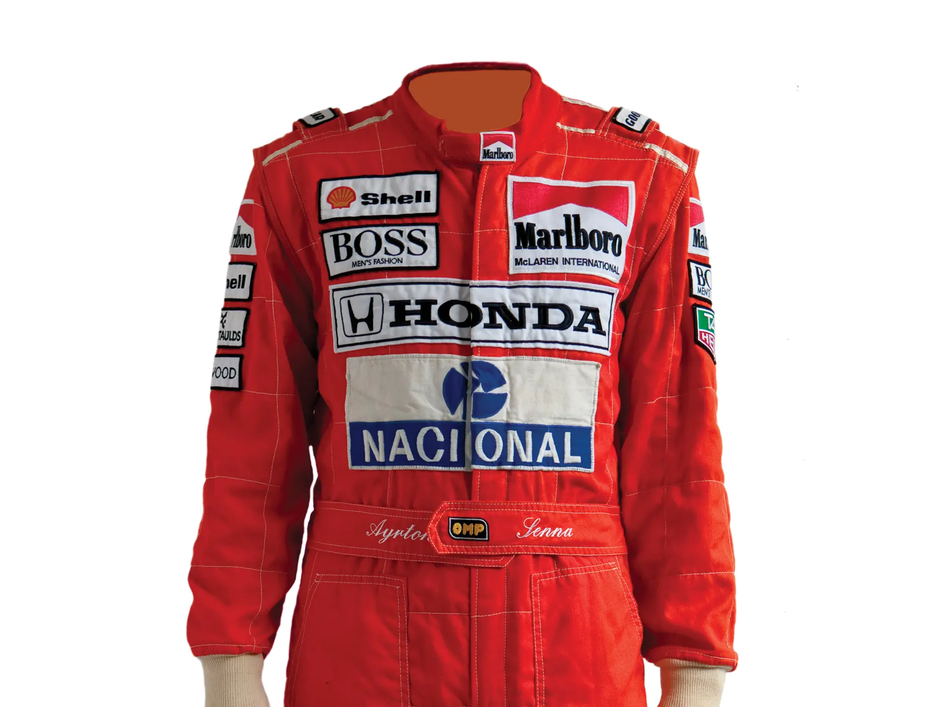 1991 Ayrton Senna F1 Race Suit | Monaco 2014 | RM Sotheby's