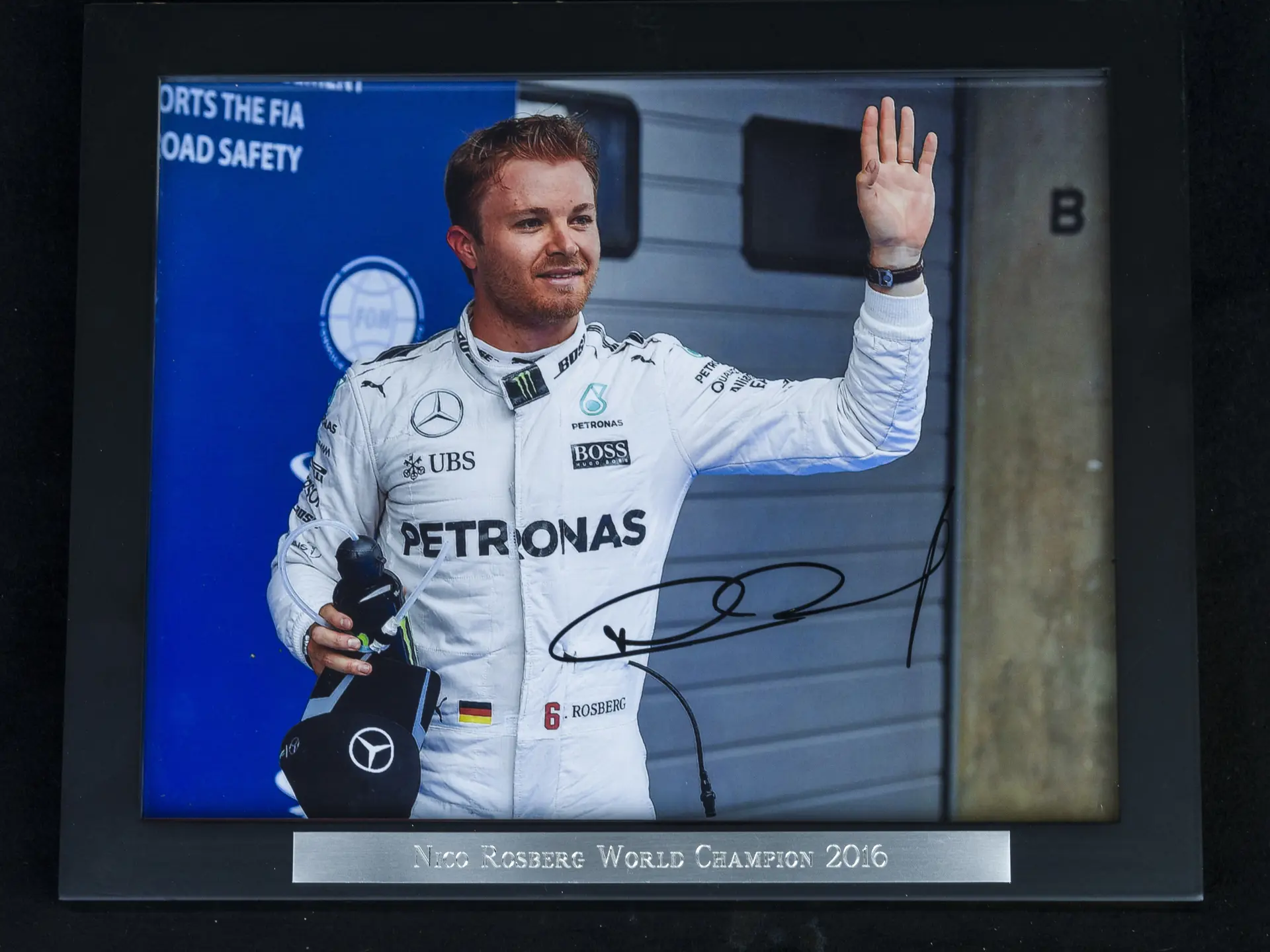Nico Rosberg Signed Photograph | Open Roads, August 2021 | RM Sotheby's