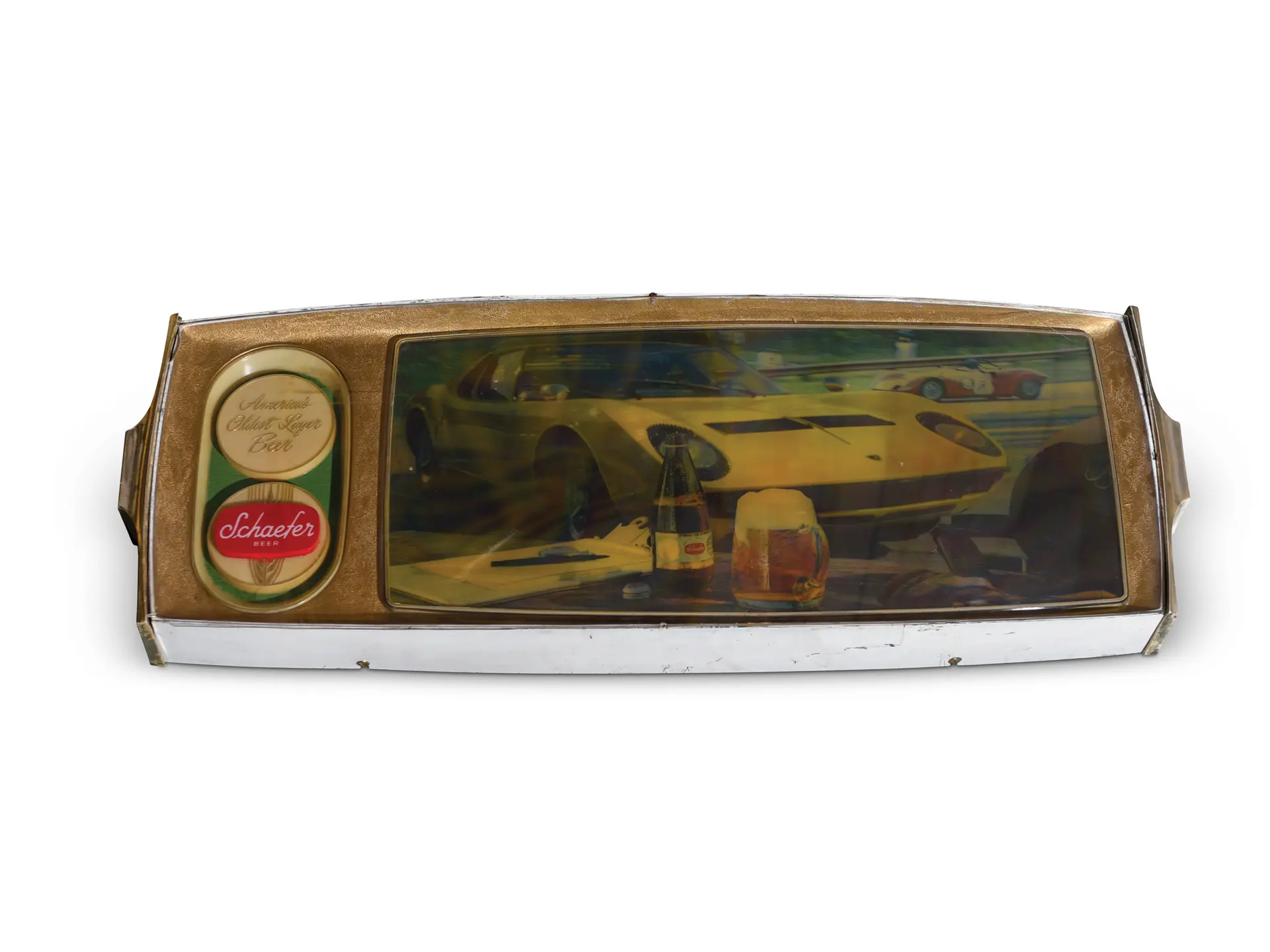 Schaefer Beer Lamborghini Miura Lighted Sign | Hershey 2019 | RM Sotheby's