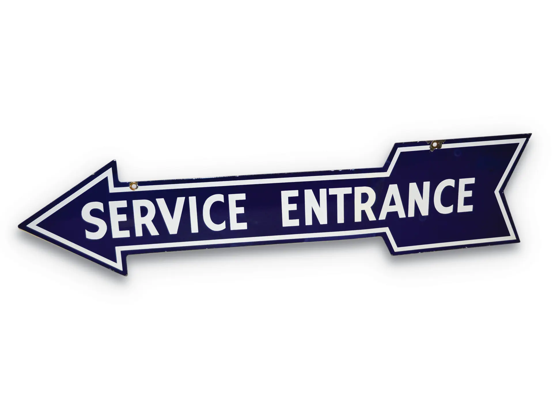 Service Entrance Arrow Sign | Auburn Spring 2019 | RM Sotheby's
