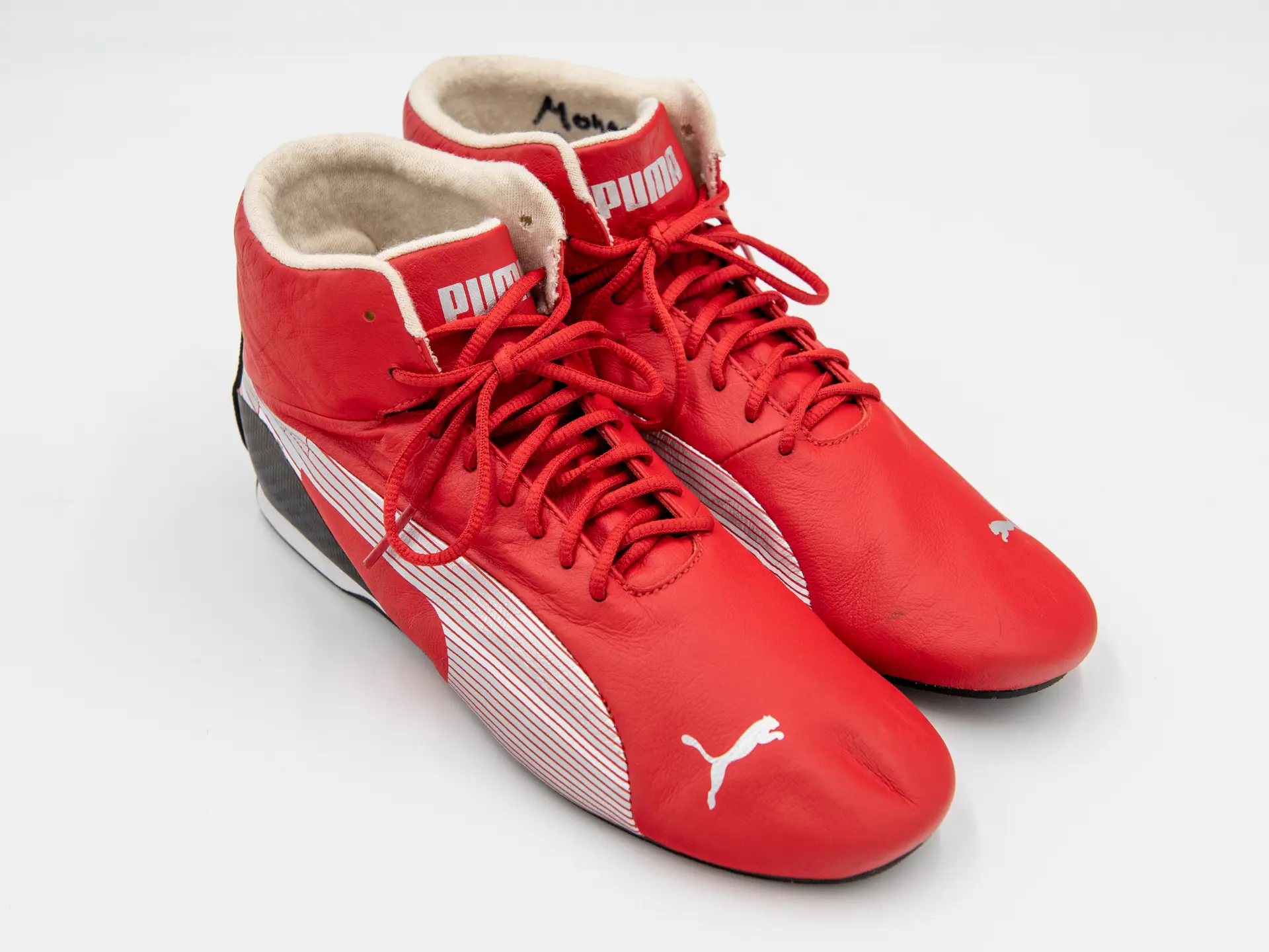 2012 Michael Schumacher Ferrari Puma Formula 1 Racing Boots | Full ...