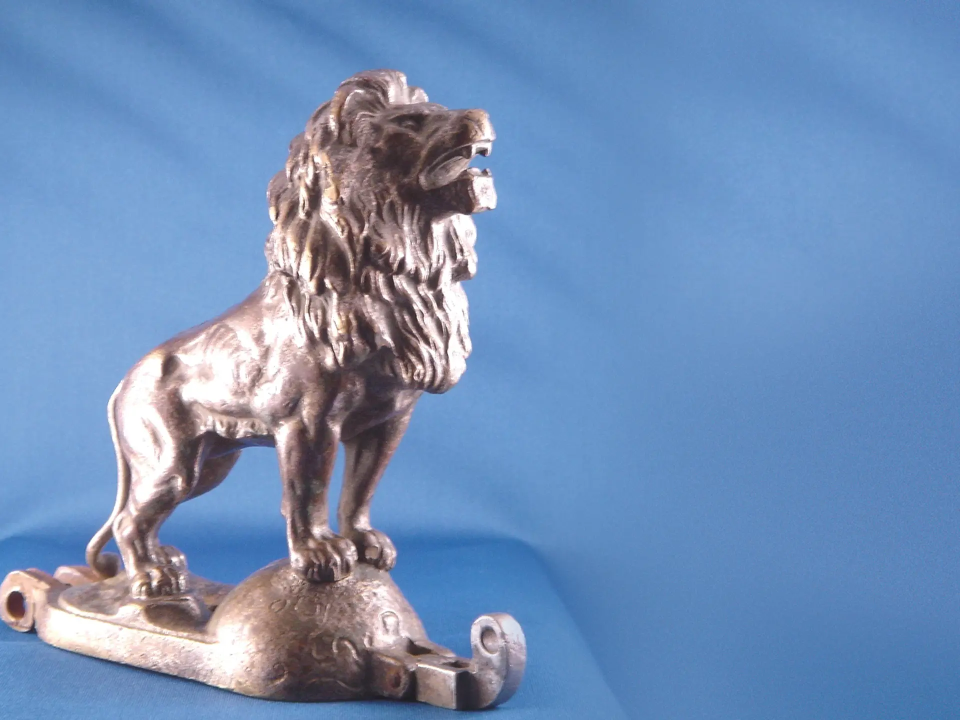 Lion, bronze silver plated, the Graf and Stift Mascot, attributed to ...