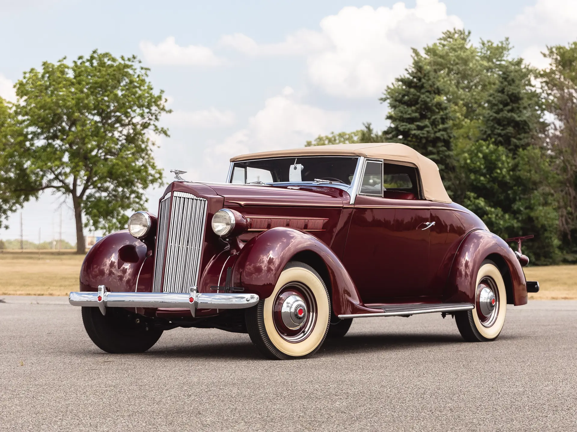 1937 Packard Six Convertible Coupe | Auburn Fall 2020 | RM Sotheby's