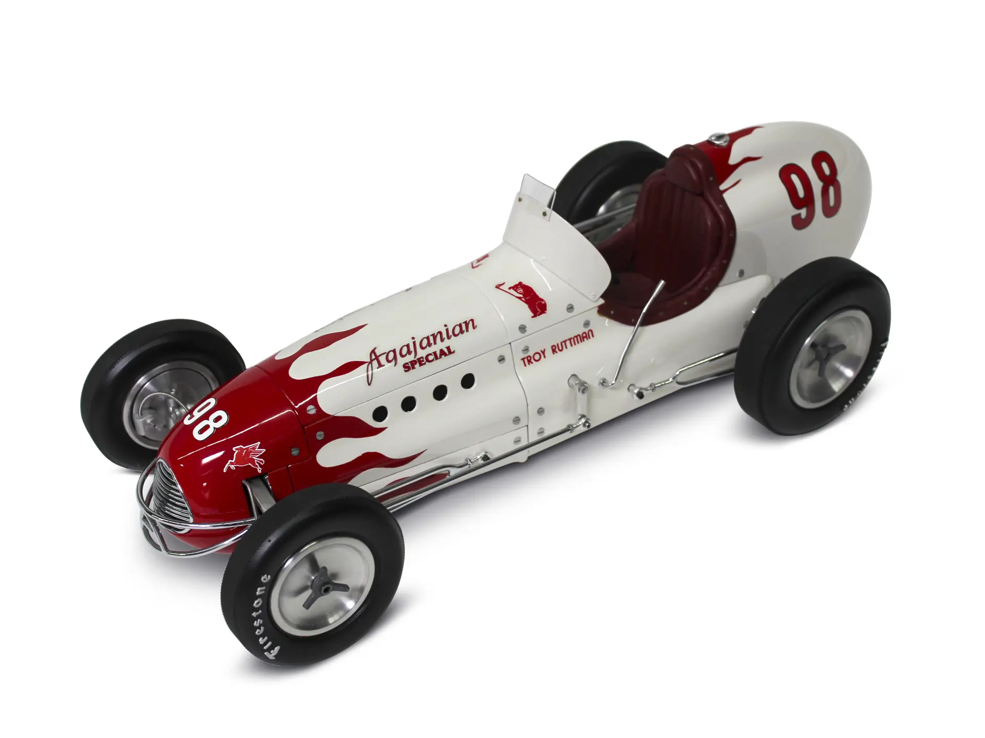1952 Offenhauser Agajanian Special Indianapolis Car 1:8 Scale Model by ...