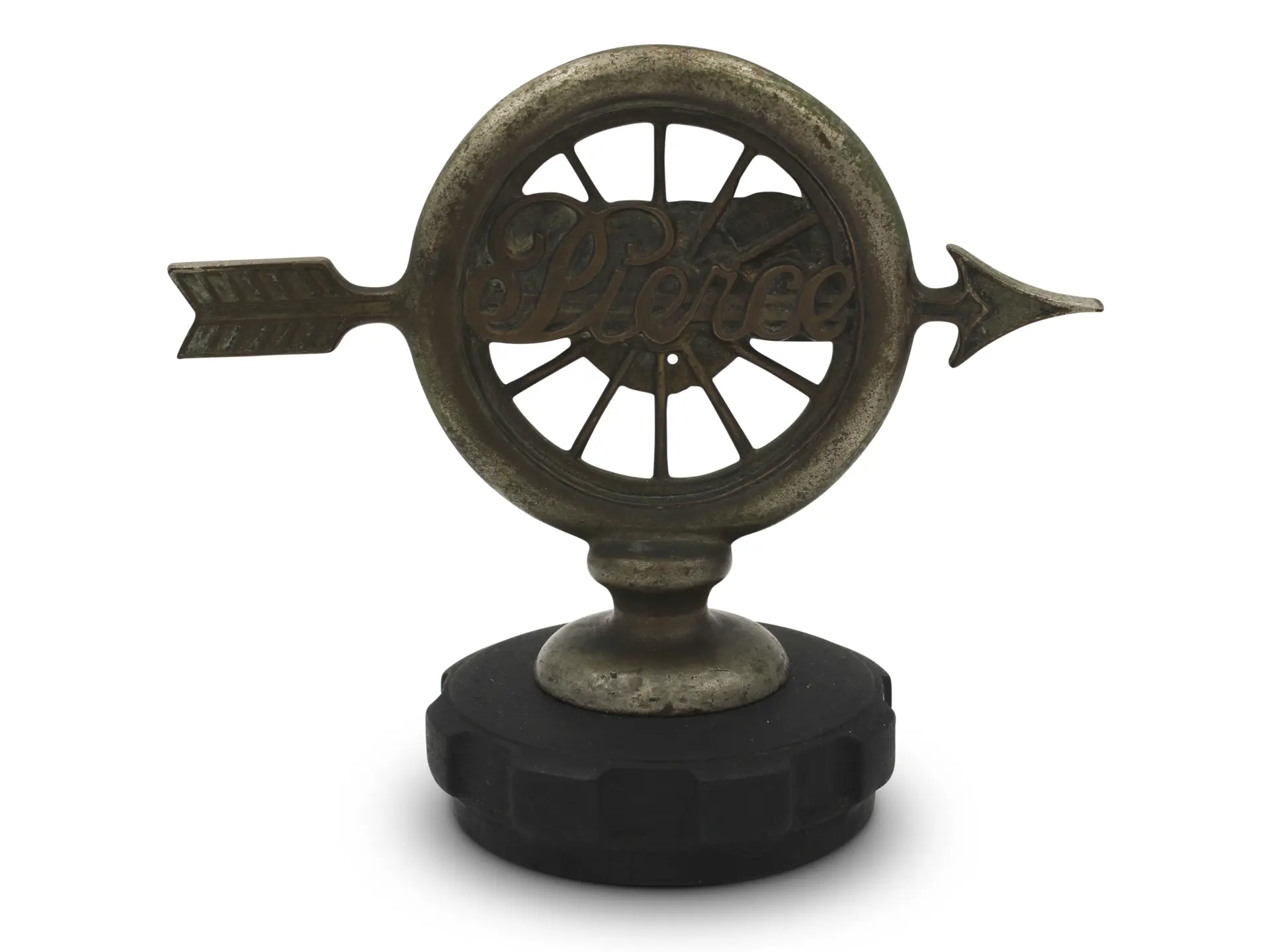 Pierce-Arrow Wheel and Arrow, ca. 1924-26 | Mascots of Motoring ...