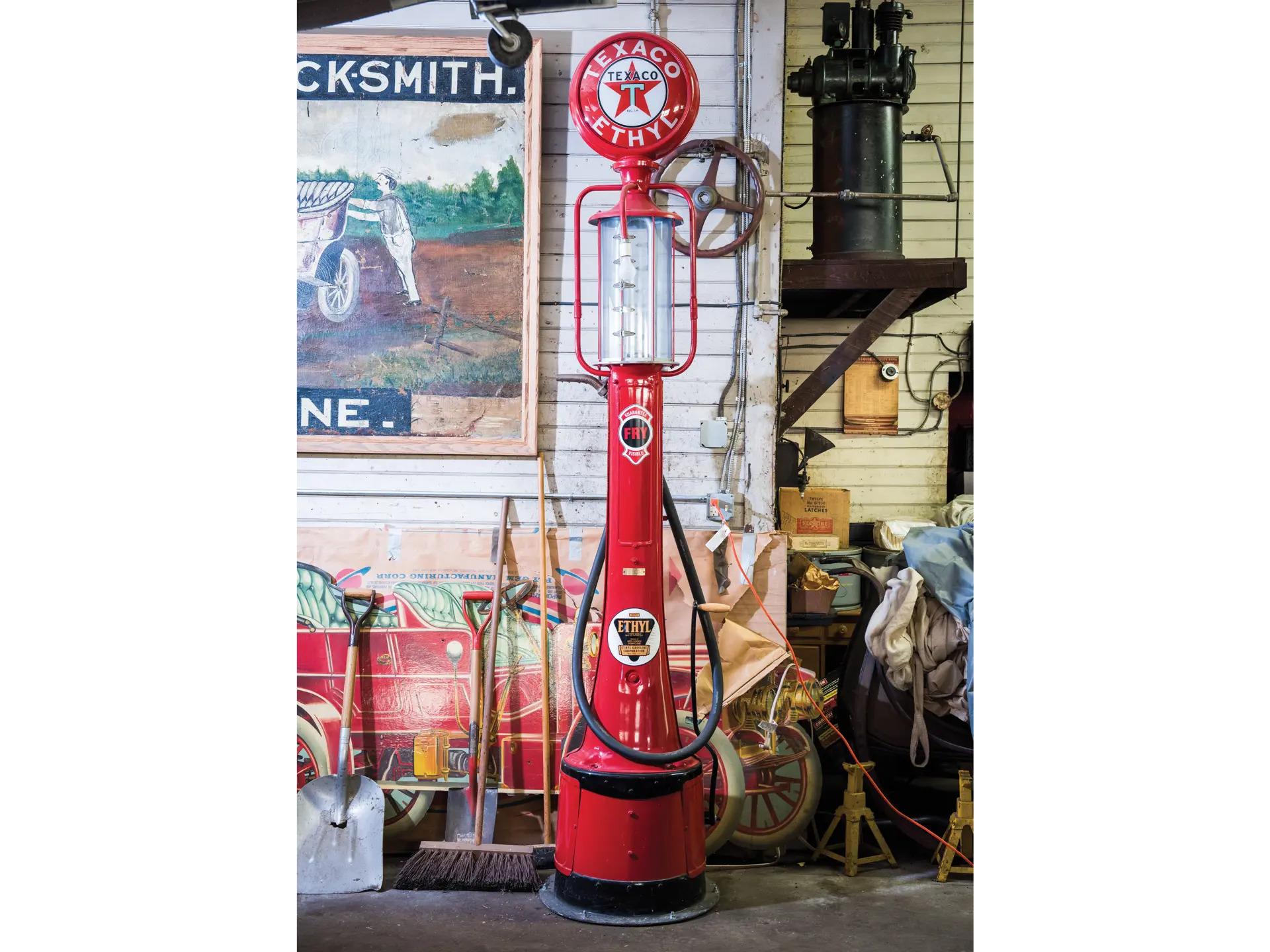 1924 Fry Guaranteed “Mae West” Texaco Gas Pump | Hershey 2015 | RM ...